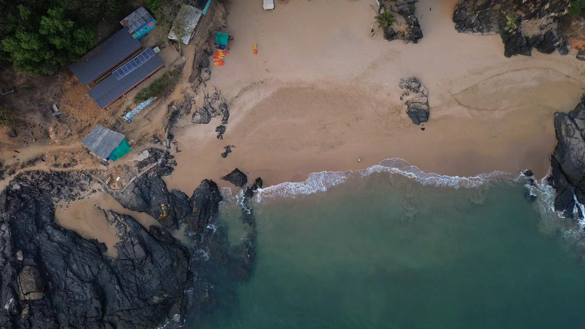 Drone Footage of Beach Free Stock Video Footage, Royalty-Free 4K & HD ...