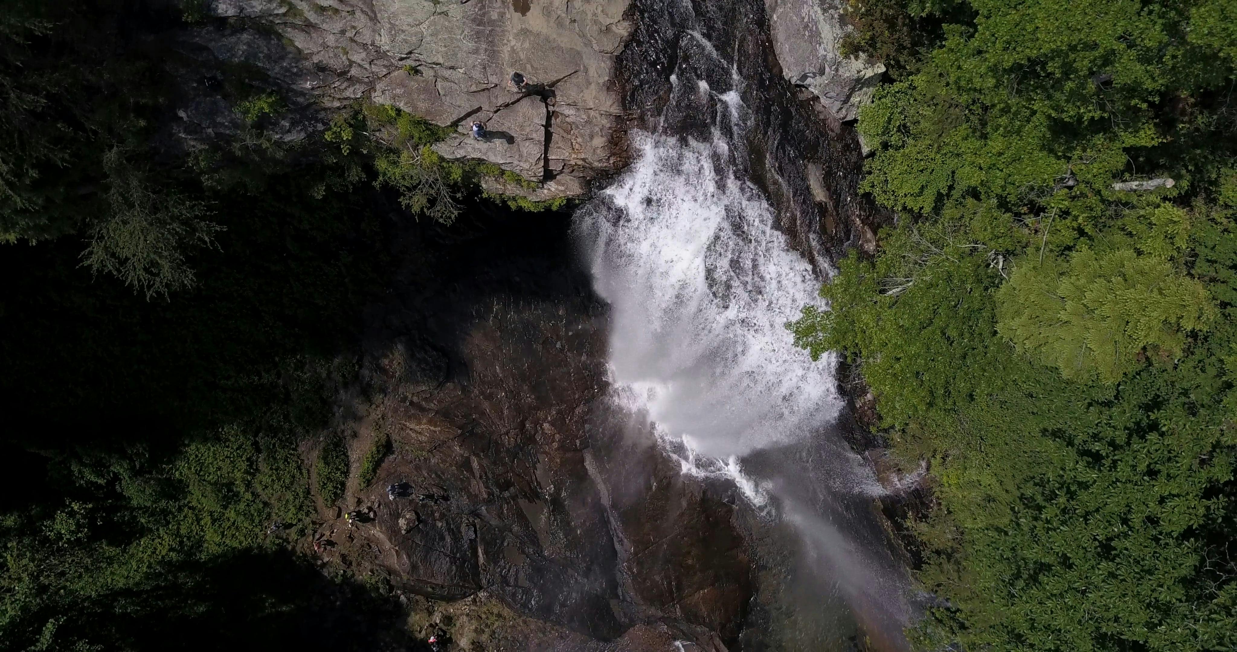 Aerial Shot Of Waterfalls · Free Stock Video