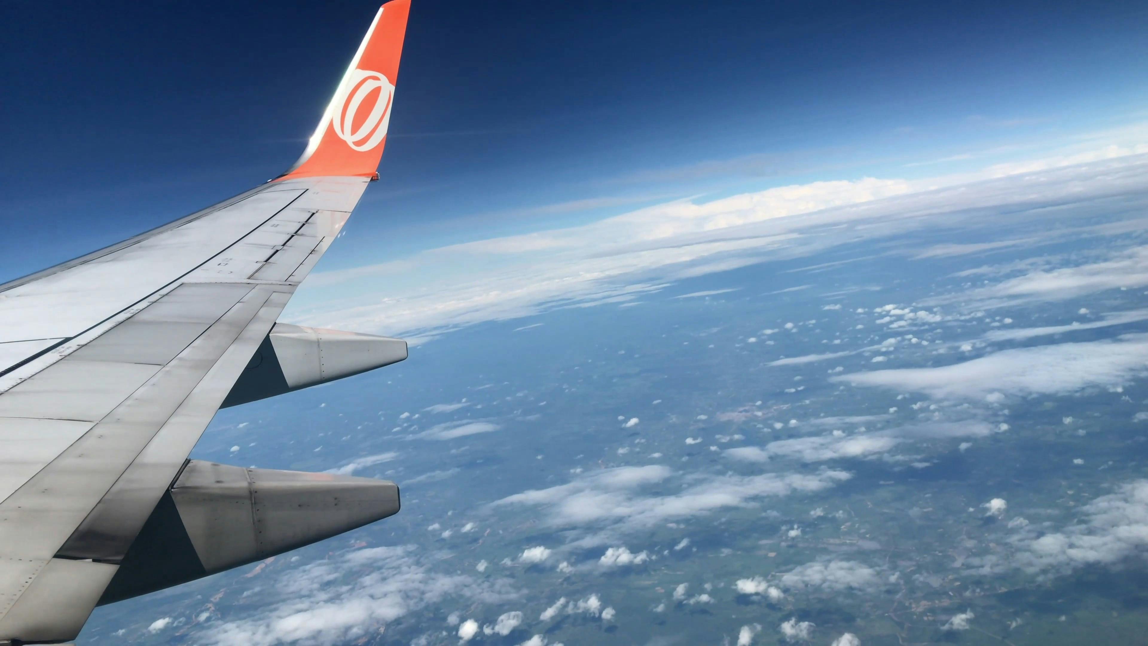 Airplane On Its Flight · Free Stock Video