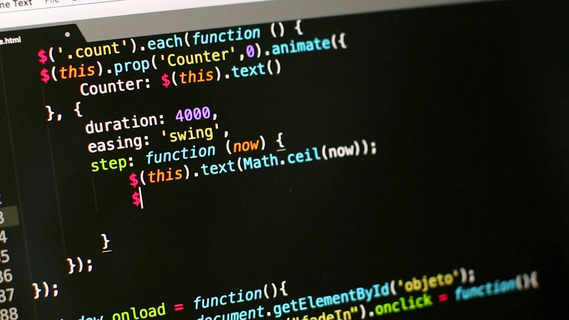 Pantalla Del Monitor De Computadora · Vídeos de stock gratuitos