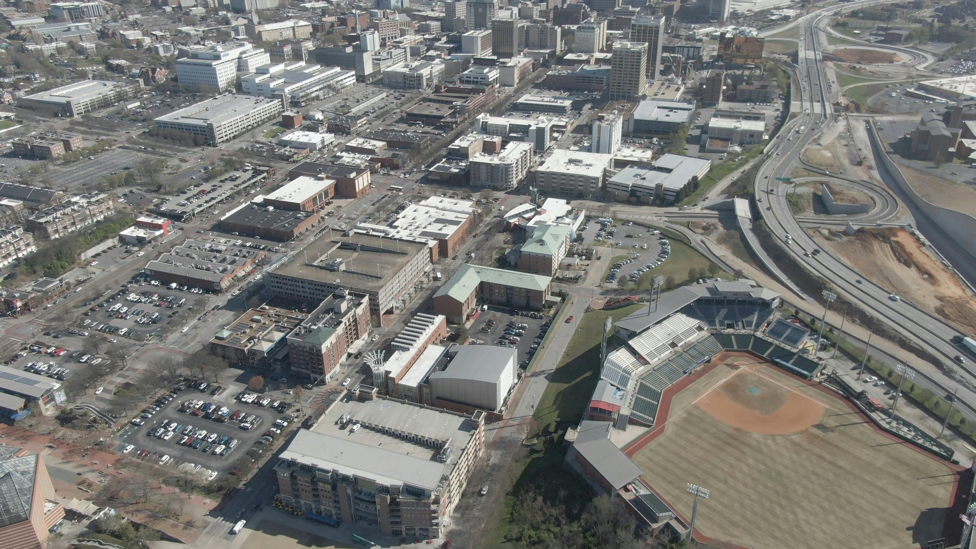 Aerial View Of A Town In Tennessee · Free Stock Video