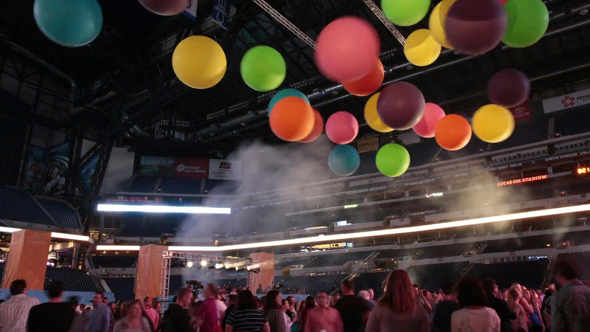 A Crowd Gathered For An Indoors Event · Free Stock Video