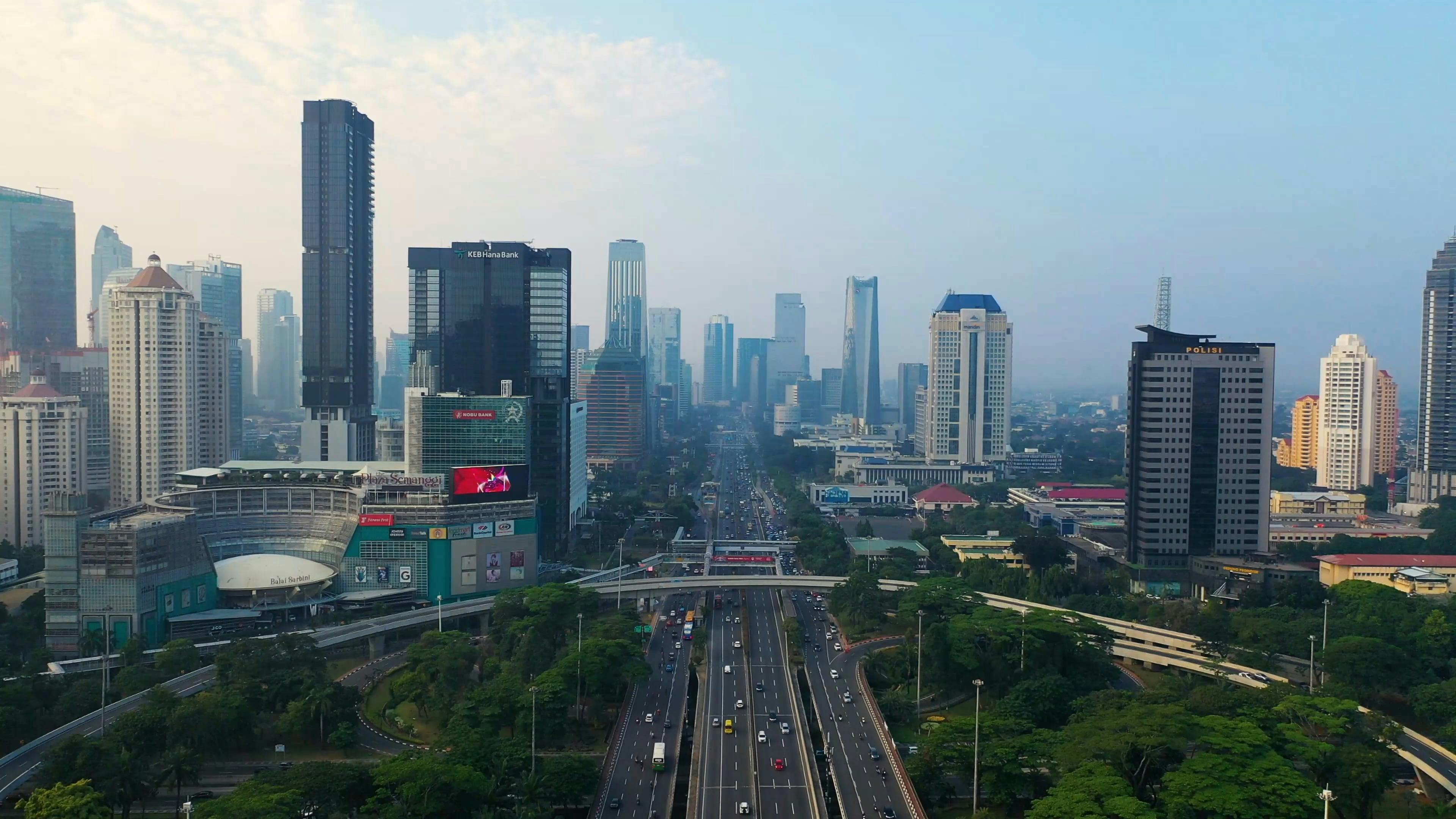 Drone Footage Of A Highway System Free Stock Video Footage, Royalty ...