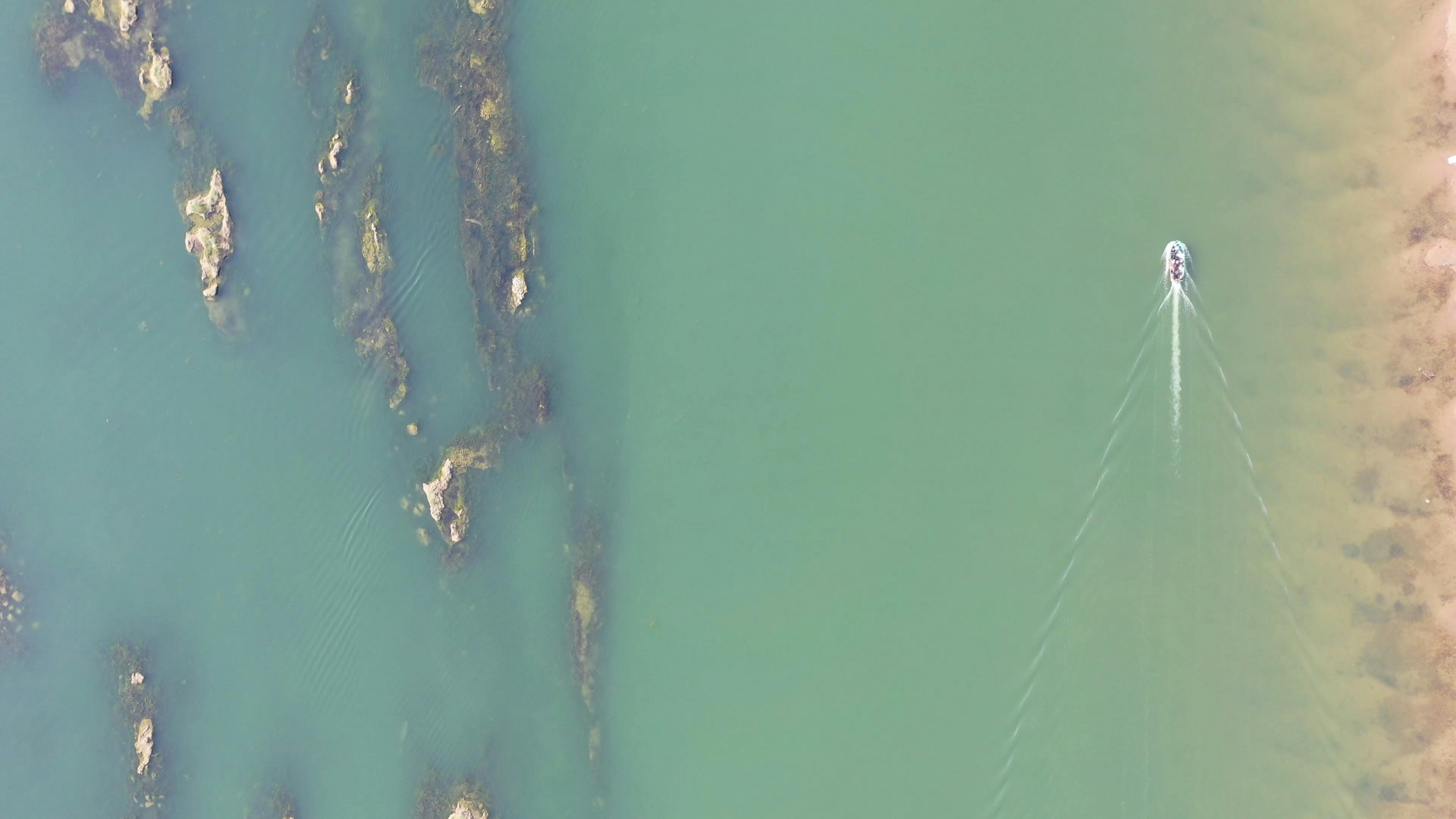 Drone Shot Of Ocean · Free Stock Video