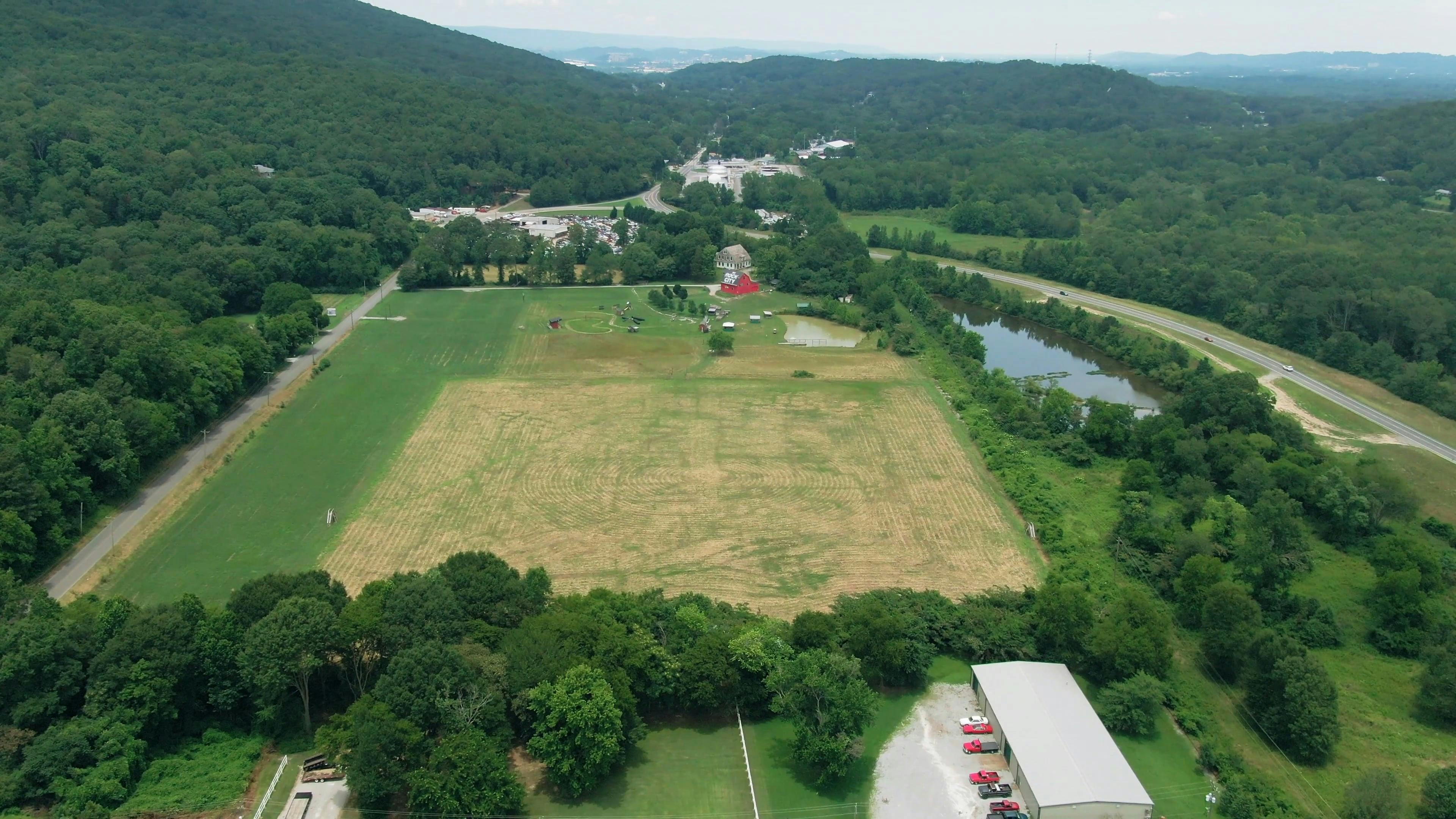 Drone Footage Of A Farm · Free Stock Video