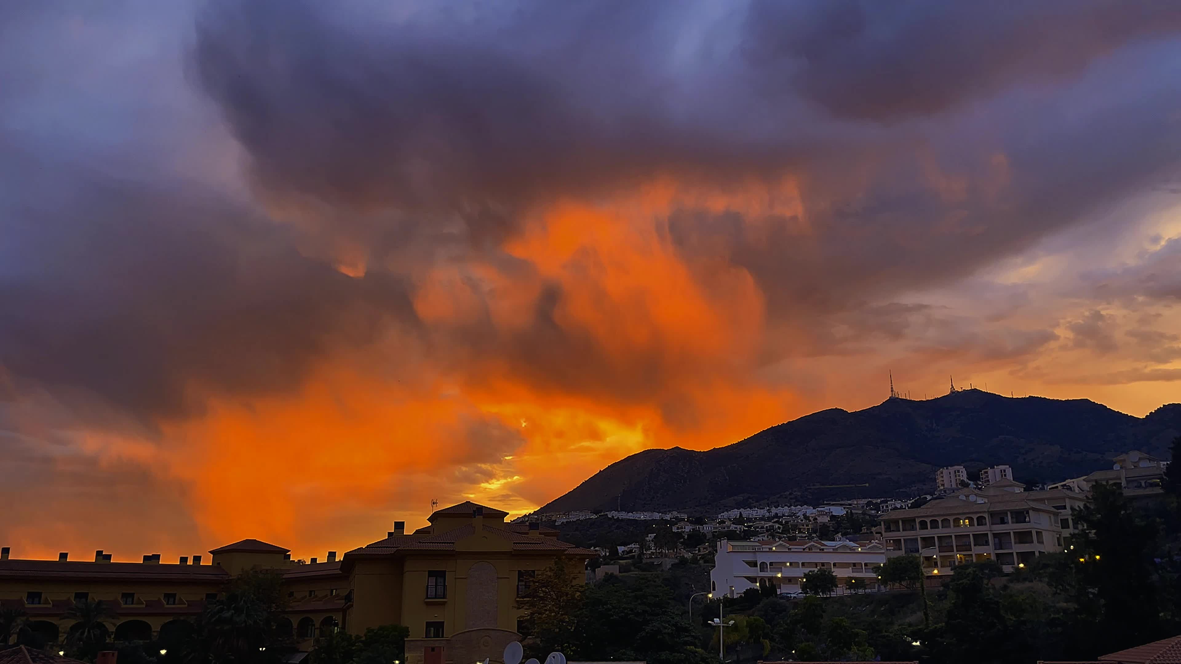 Orange Dusk Free Stock Video Footage, Royalty-Free 4K & HD Video Clip