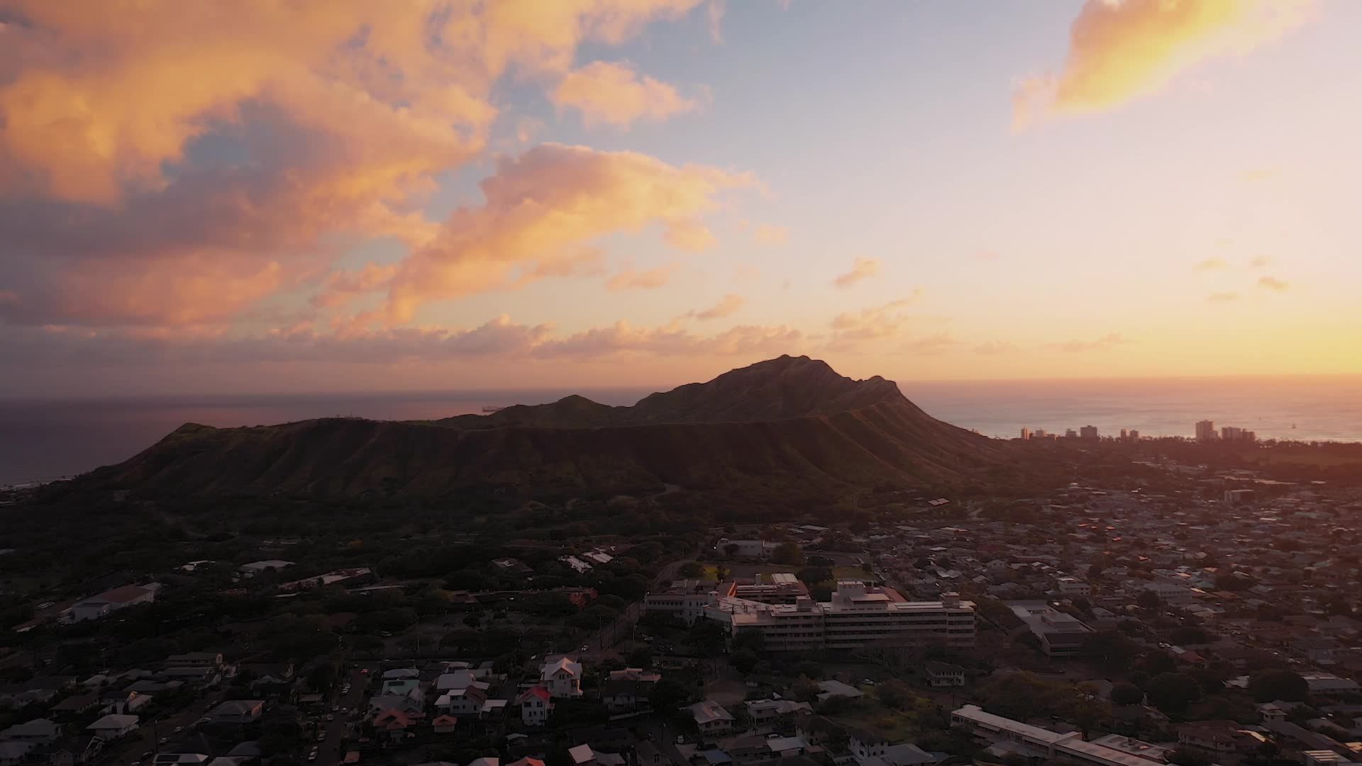 Golden Hour In Hawaii Free Stock Video Footage, Royalty-Free 4K & HD ...