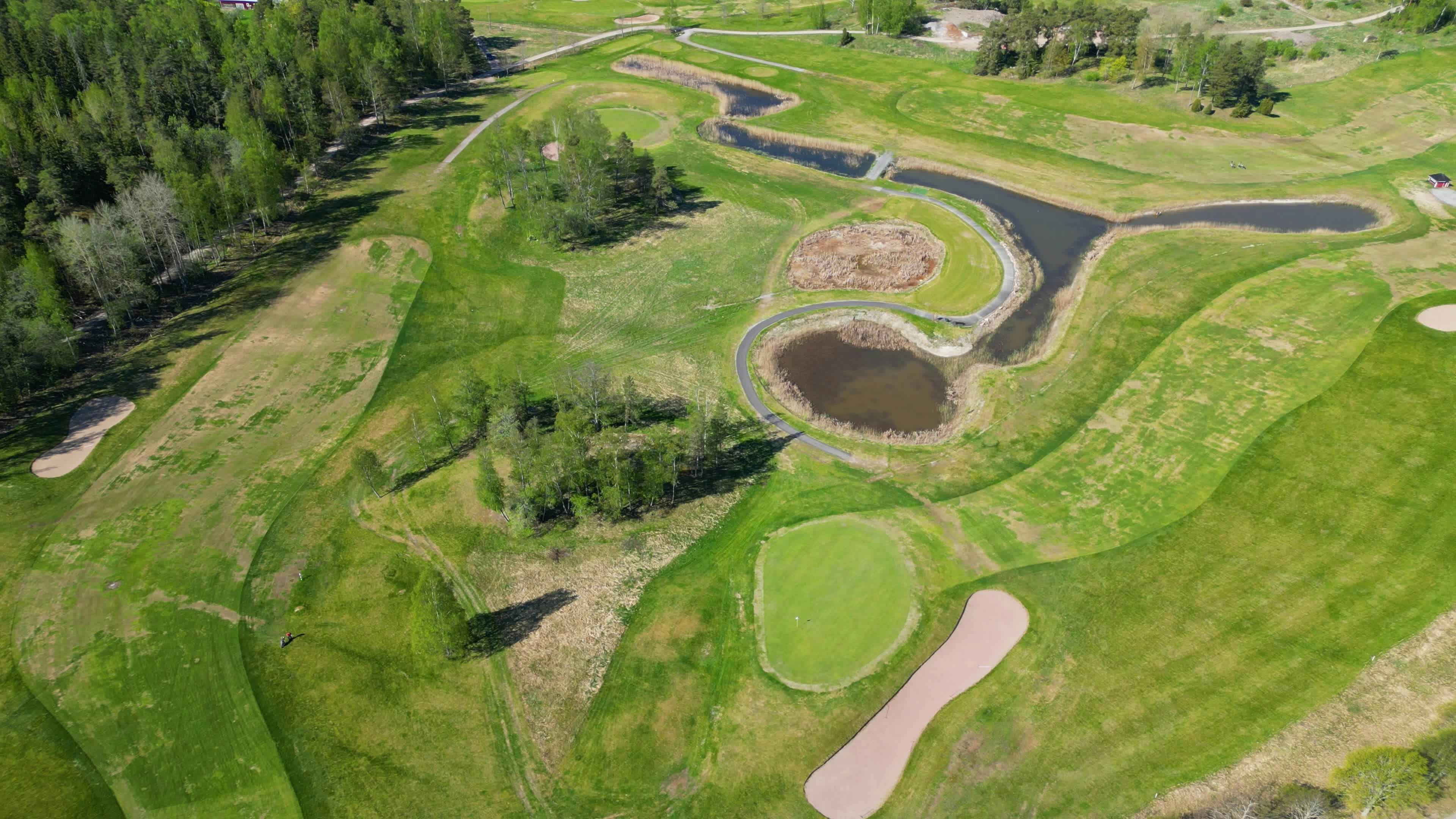 4K Drone Journey: Scenic Mountain Lakes, Forests, and Golf Courses Free ...