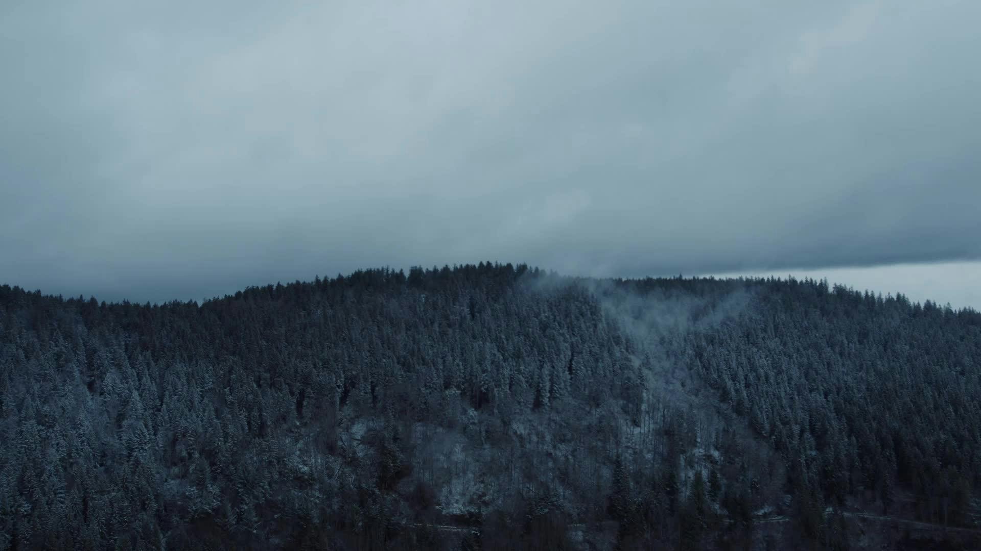 Time Lapse Video of Cloud Movement over the Mountains Free Stock Video ...