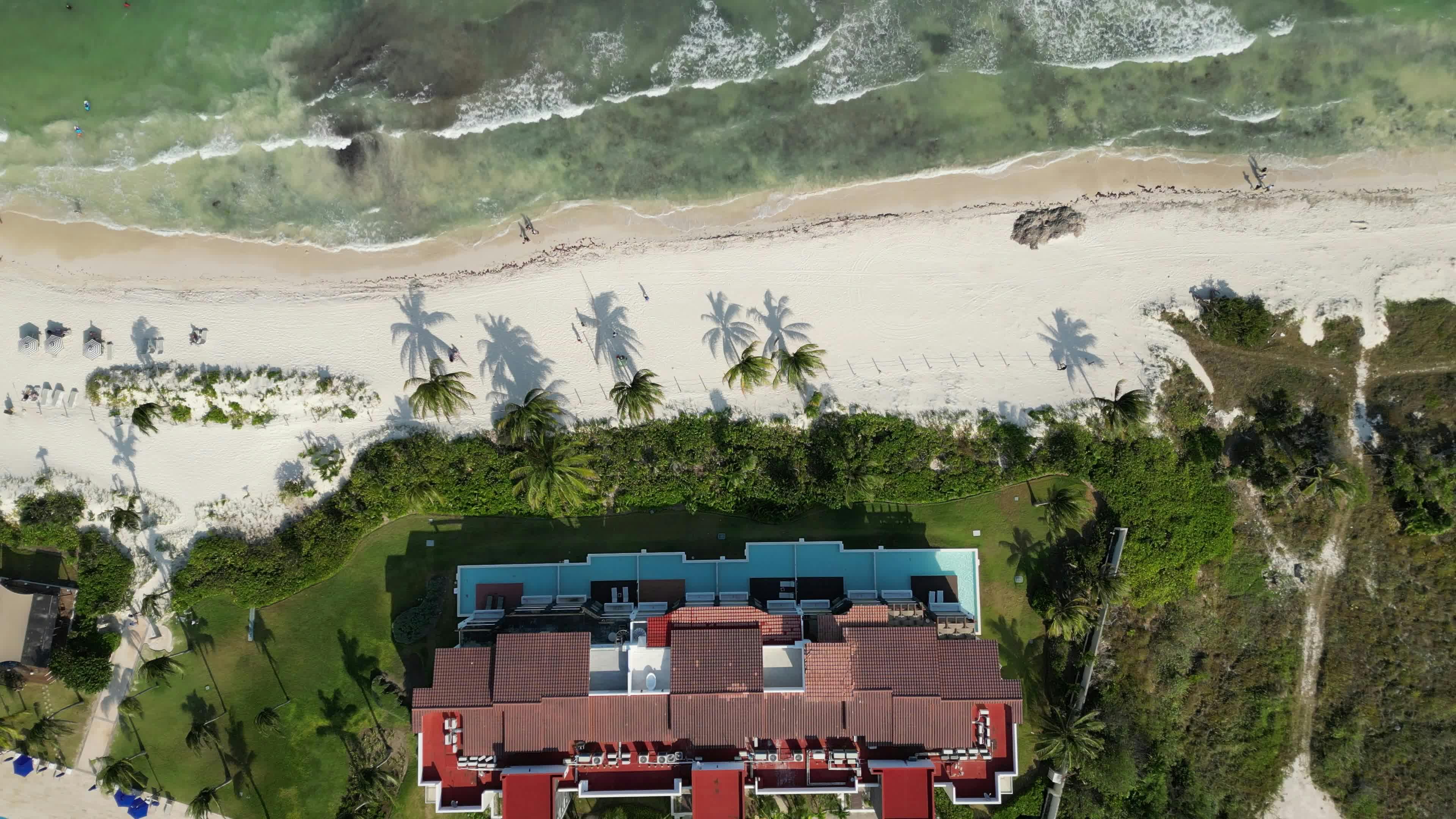 ocean view house and private beach Free Stock Video Footage, Royalty ...