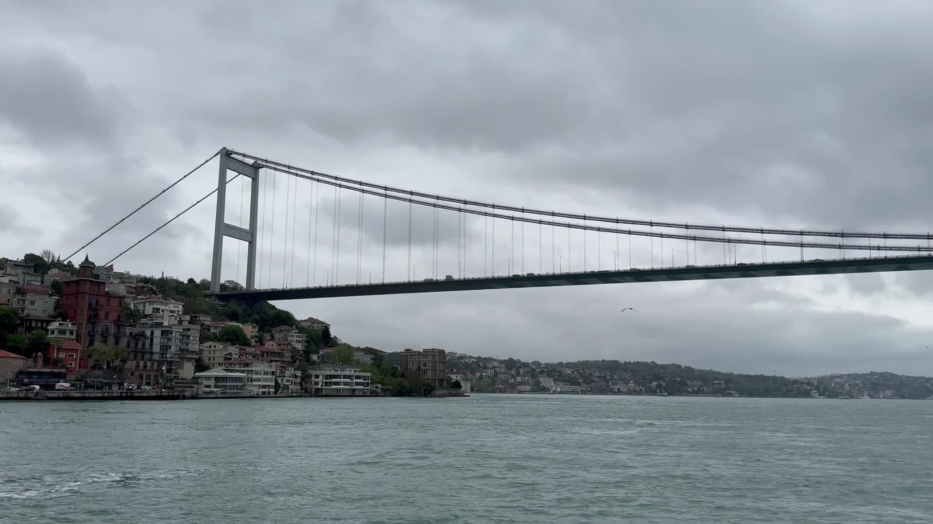 Scenic Walkway under Bosphorus Bridge in Istanbul Free Stock Video ...
