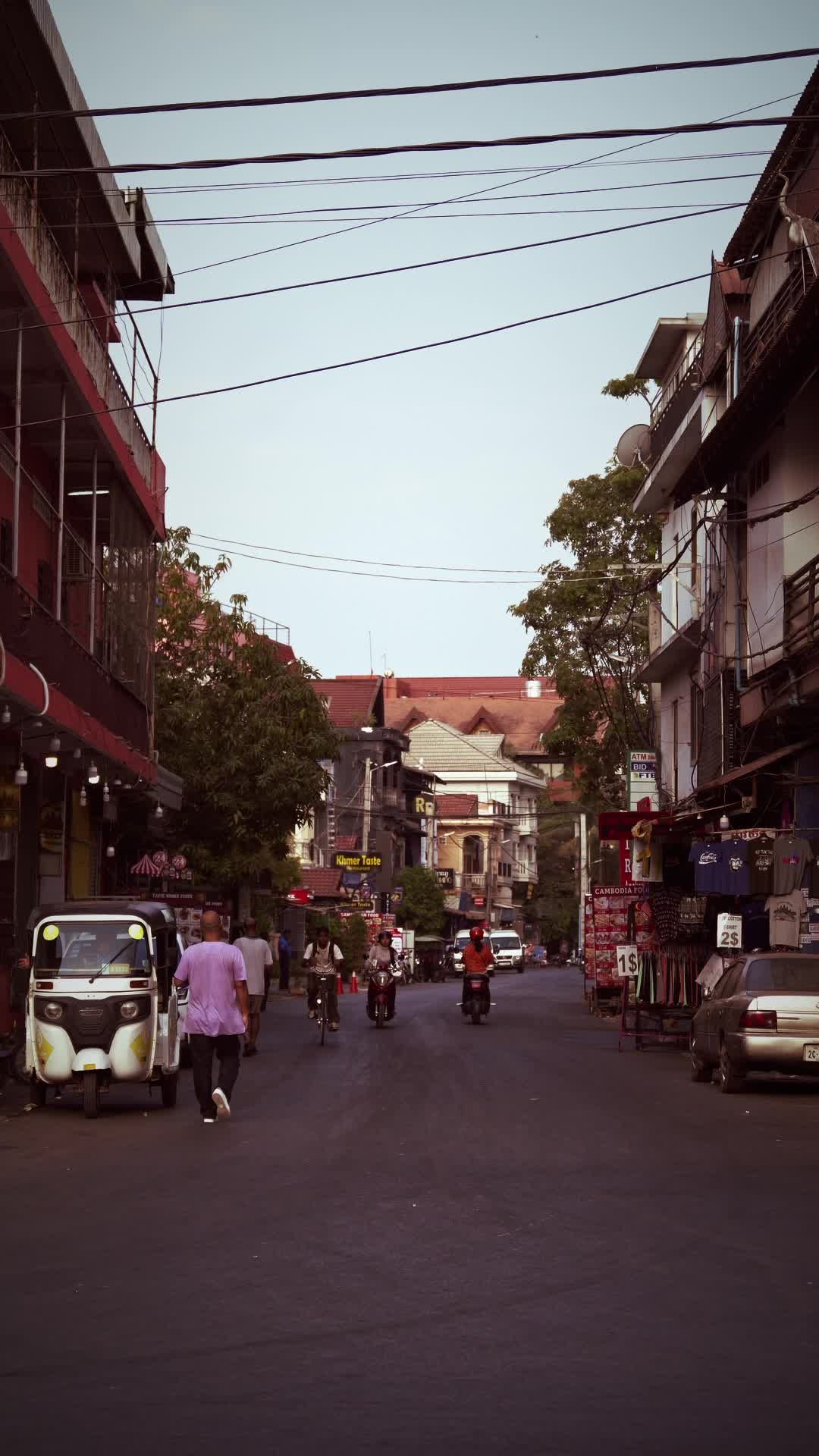 A Busy Street in Philippines Free Stock Video Footage, Royalty-Free 4K ...