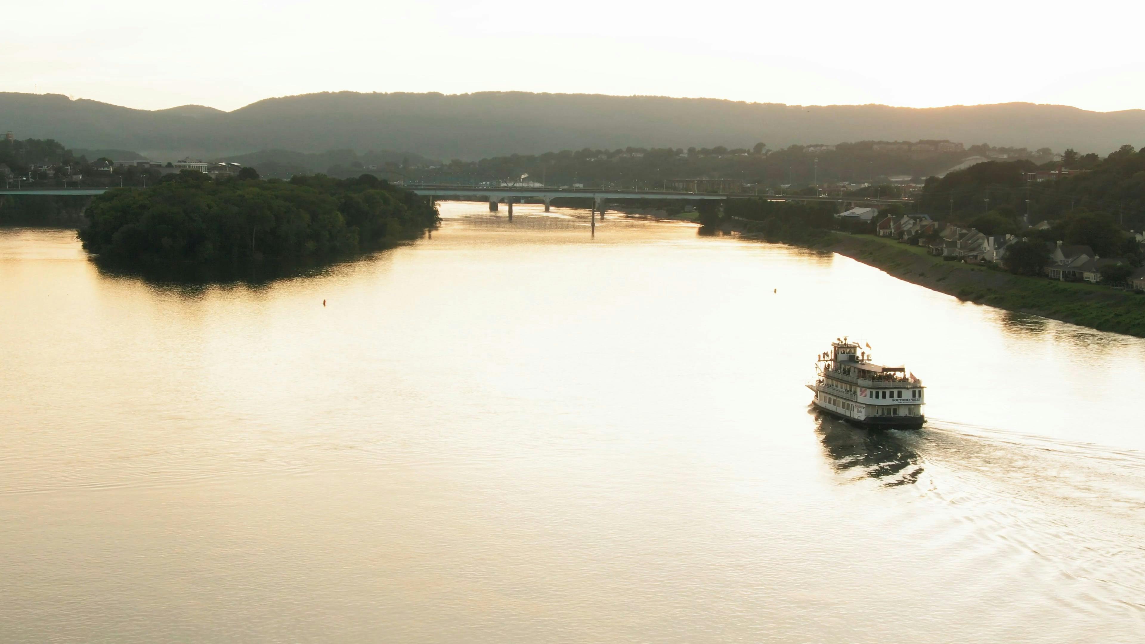 Ferry Crossing The River Free Stock Video Footage, Royalty-Free 4K & HD ...