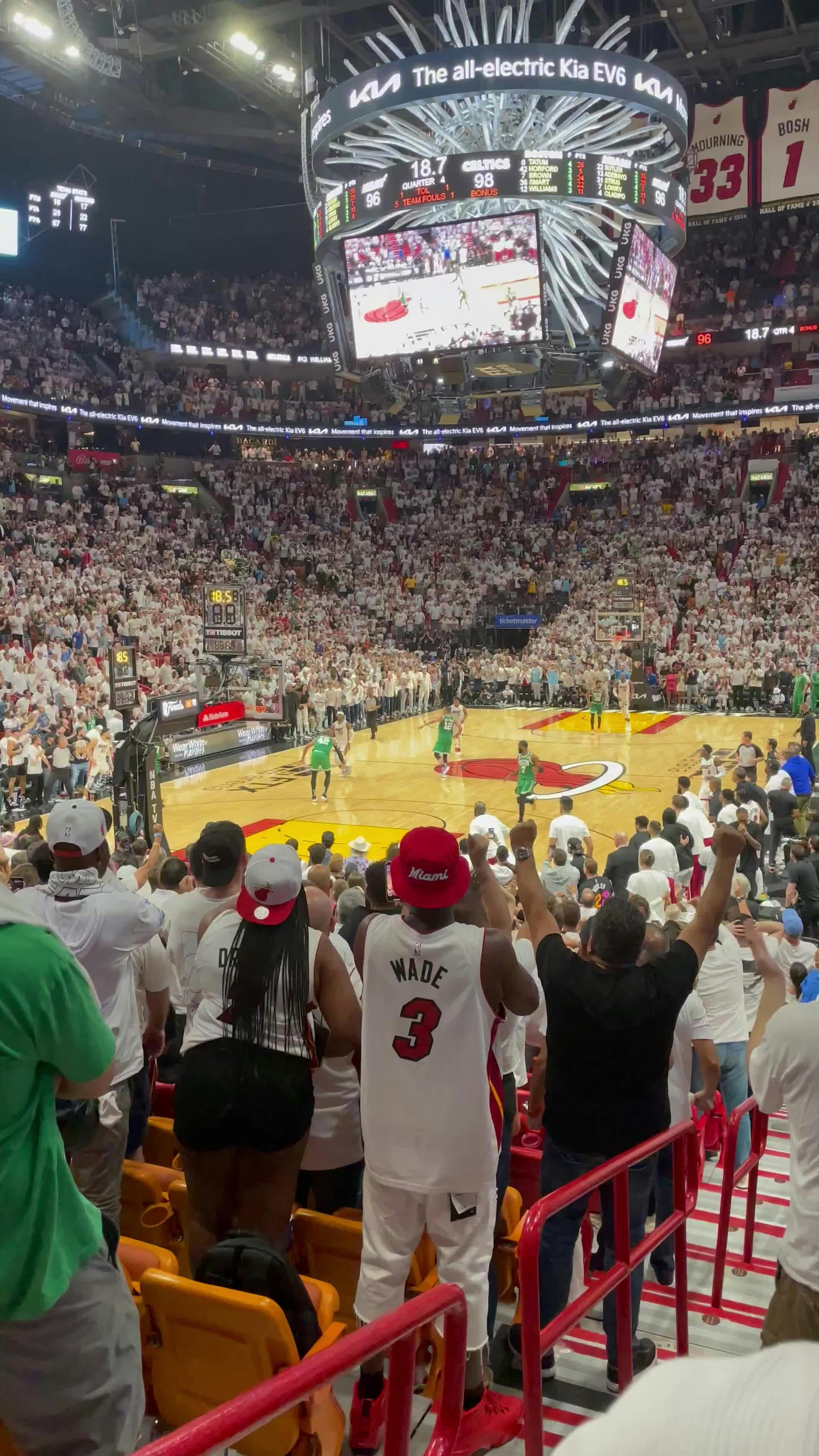 An image of a basketball game with fans Free Stock Video Footage ...