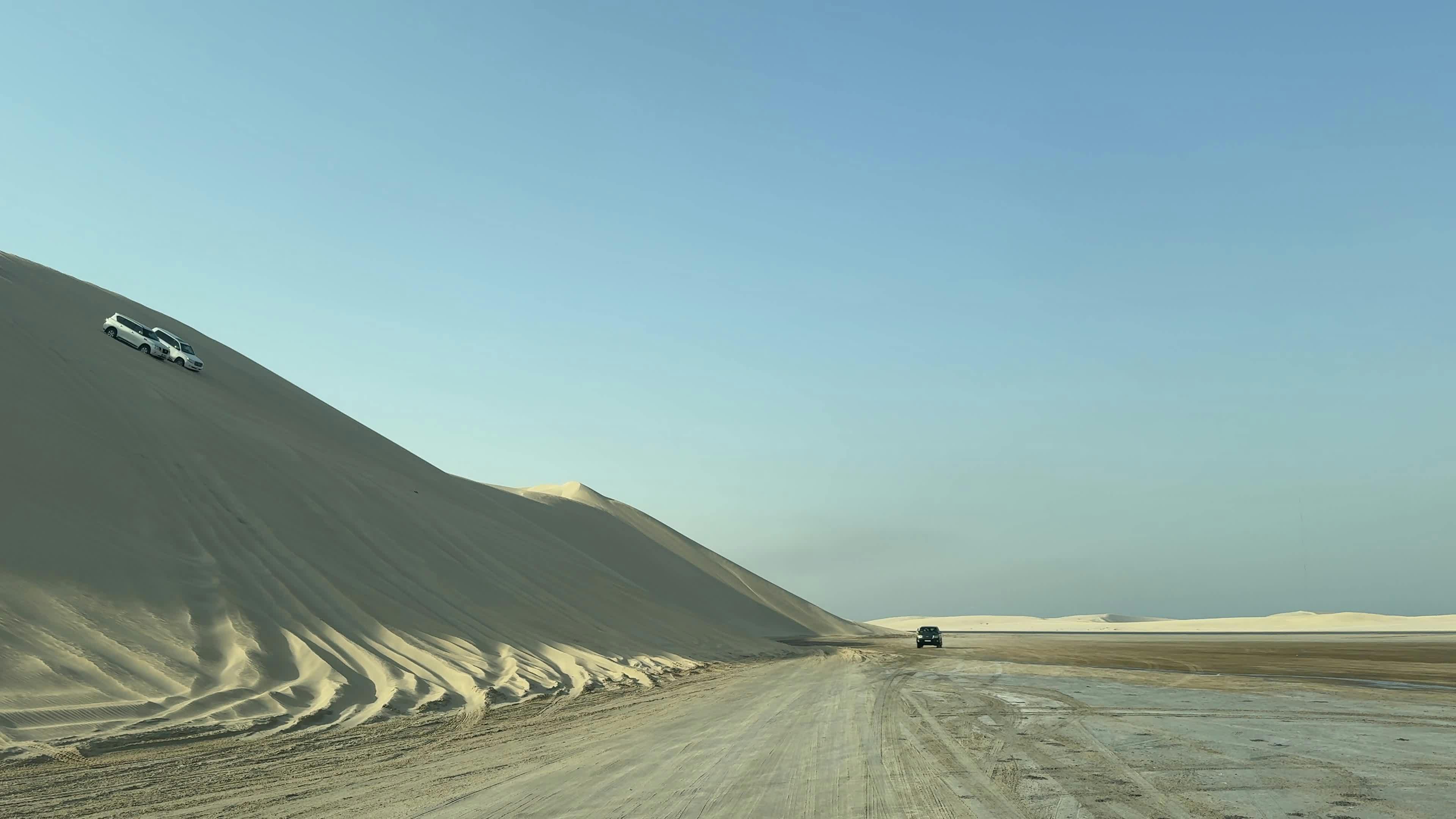 4x4 Off-Roading Adventure in Sand Dunes Free Stock Video Footage ...