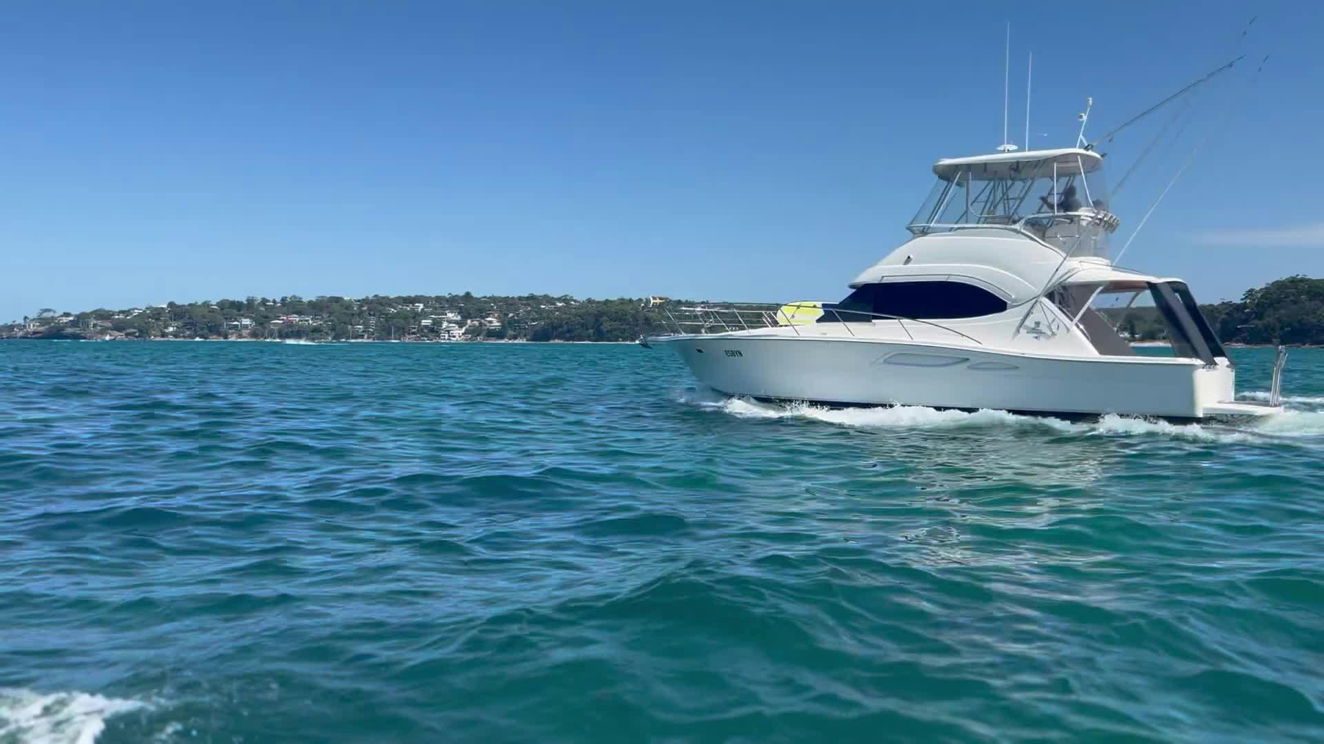 Top View Footage Of A Boat In The Middle Of The Sea Free Stock Video ...