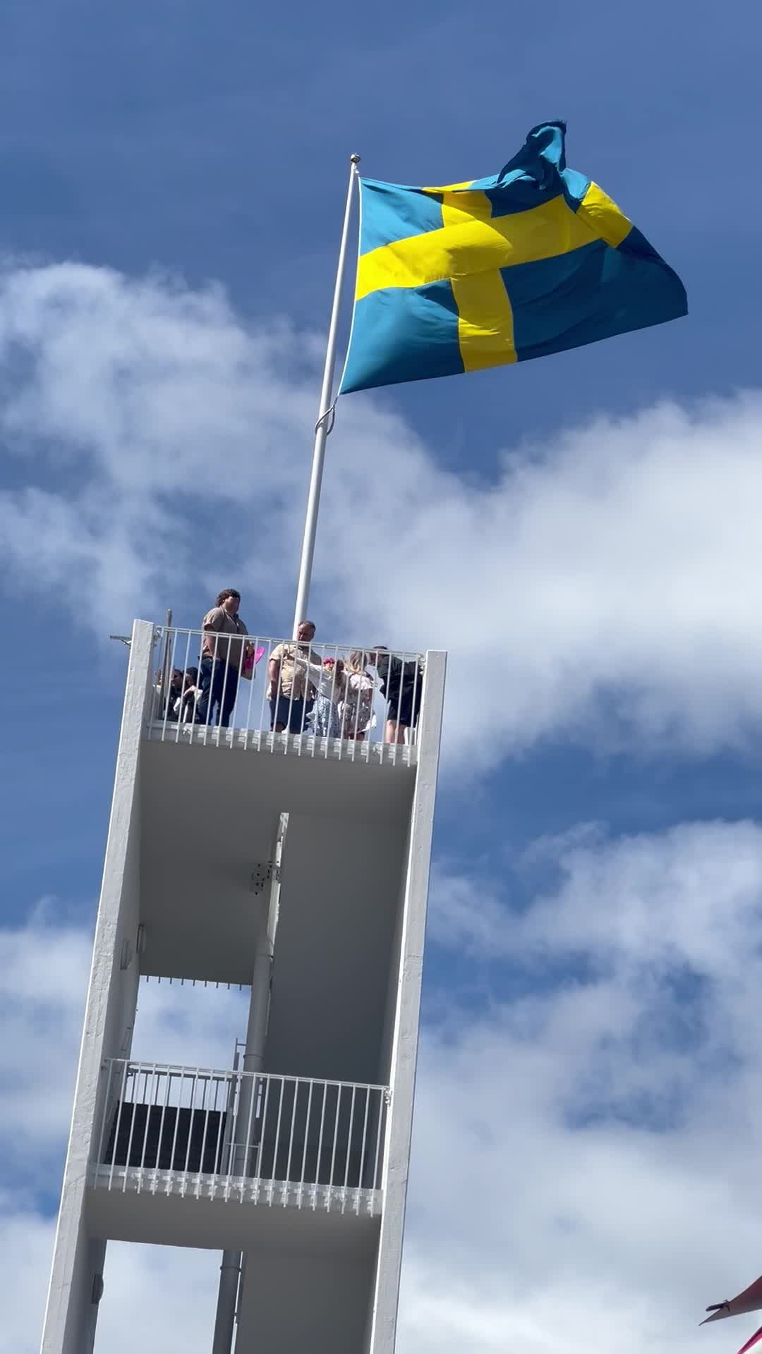 Celebrate the swedish national day, 06 june 2024 Free Stock Video ...