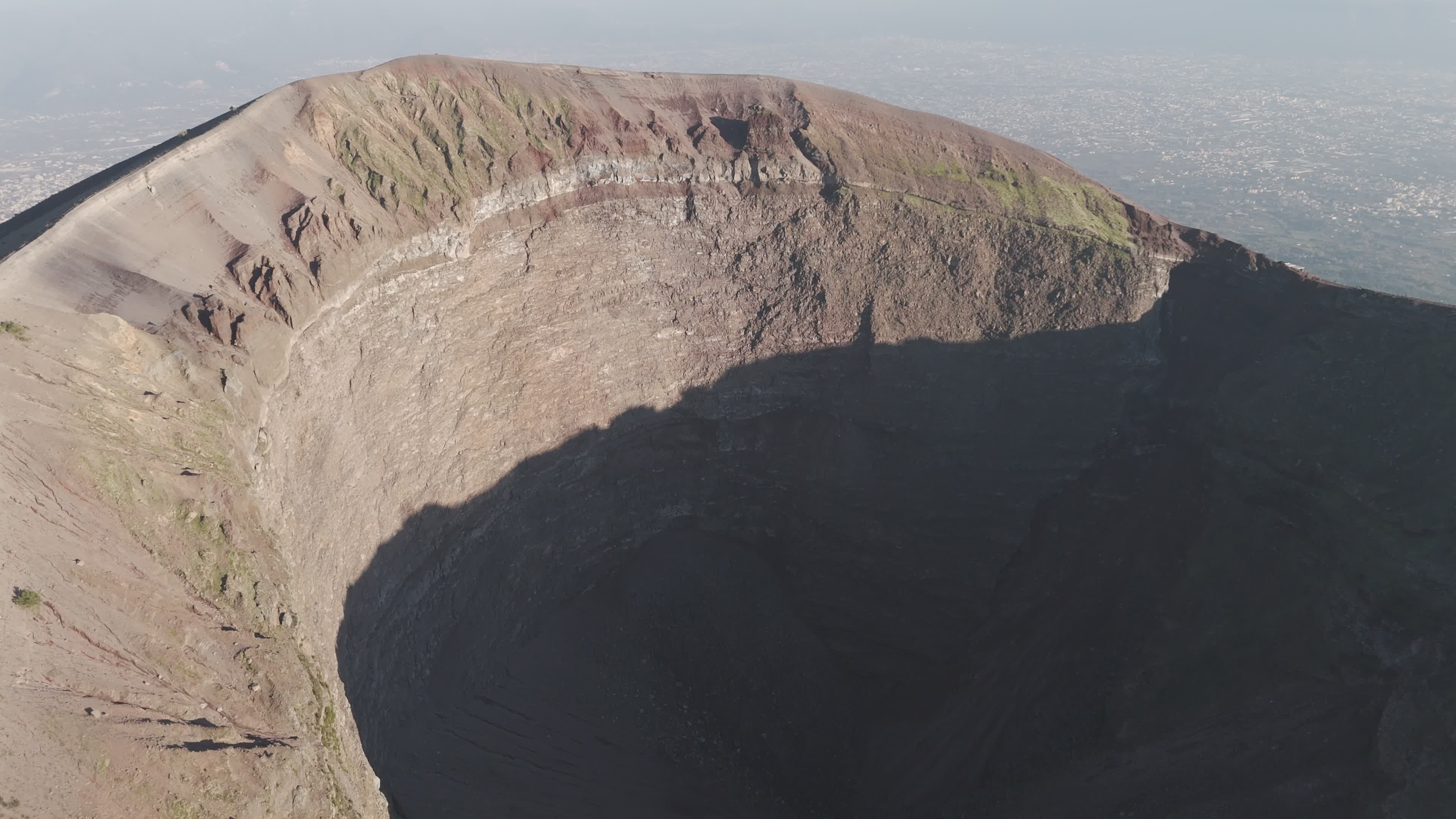 Vesuvio Volcano in Naples Free Stock Video Footage, Royalty-Free 4K ...