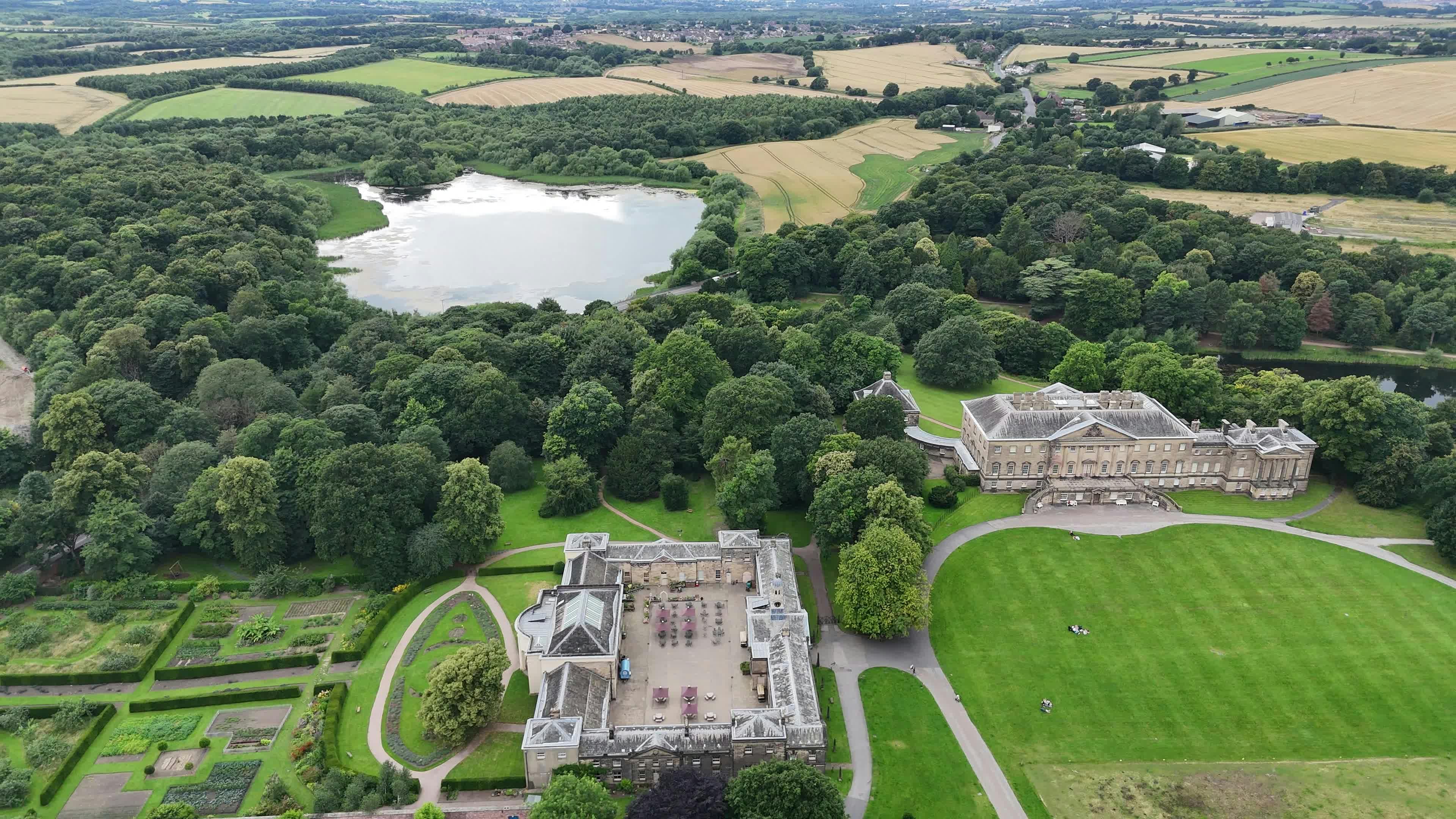 Nostell Priory Free Stock Video Footage, Royalty-Free 4K & HD Video Clip