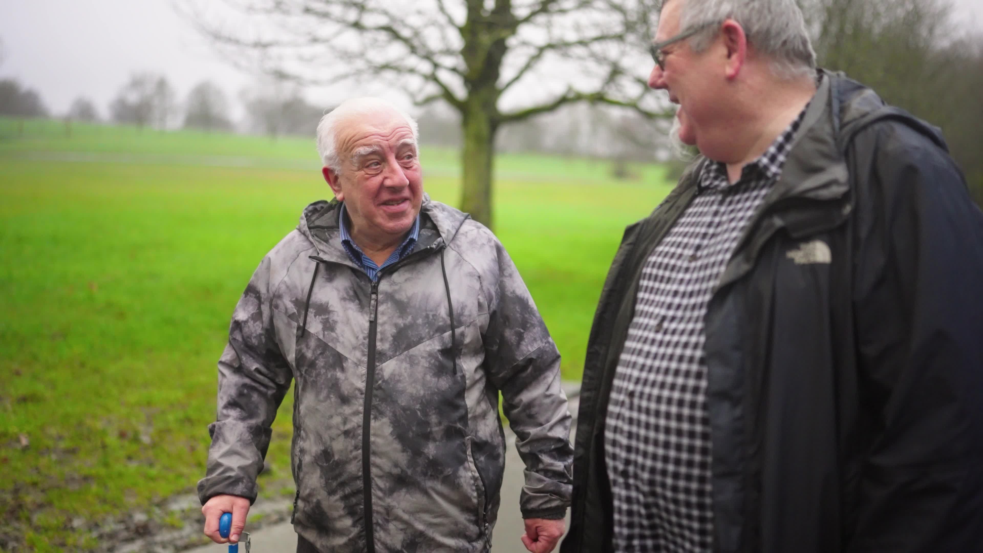 Seniors Enjoy a Stroll in the Park Free Stock Video Footage, Royalty ...