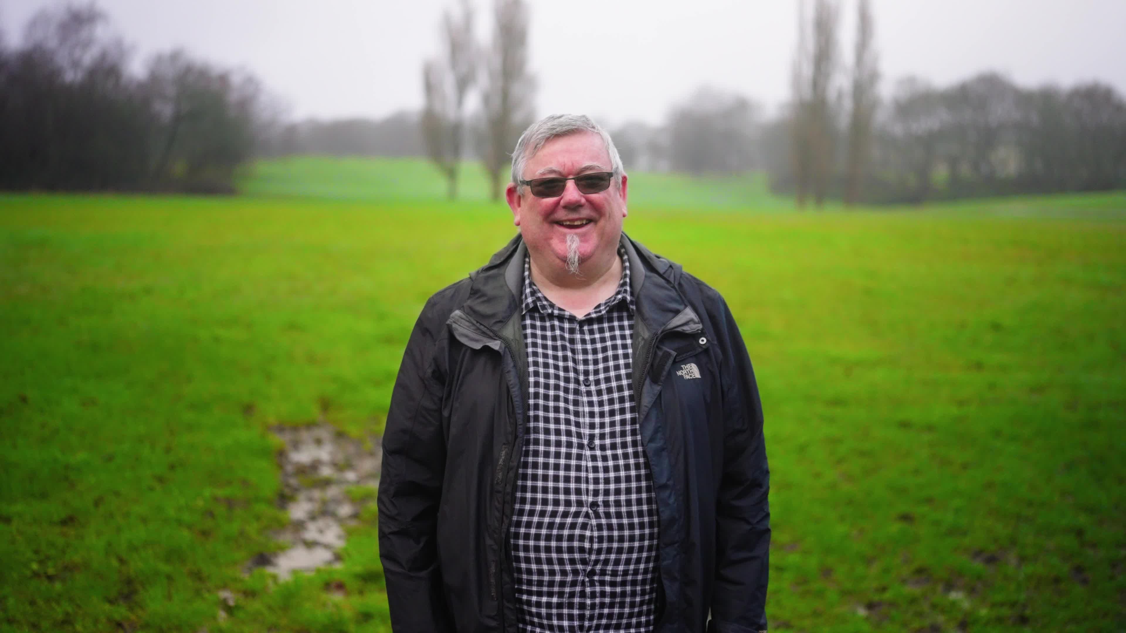 Older man smiling outside Free Stock Video Footage, Royalty-Free 4K ...