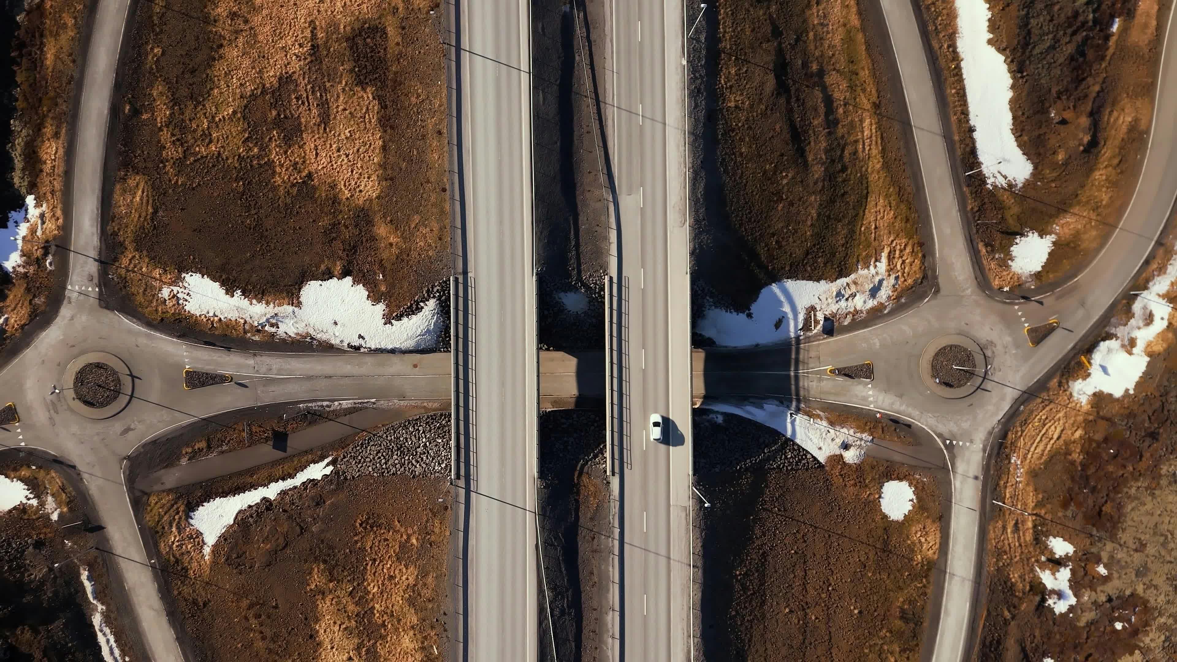 Highway Intersection with loops Free Stock Video Footage, Royalty-Free ...