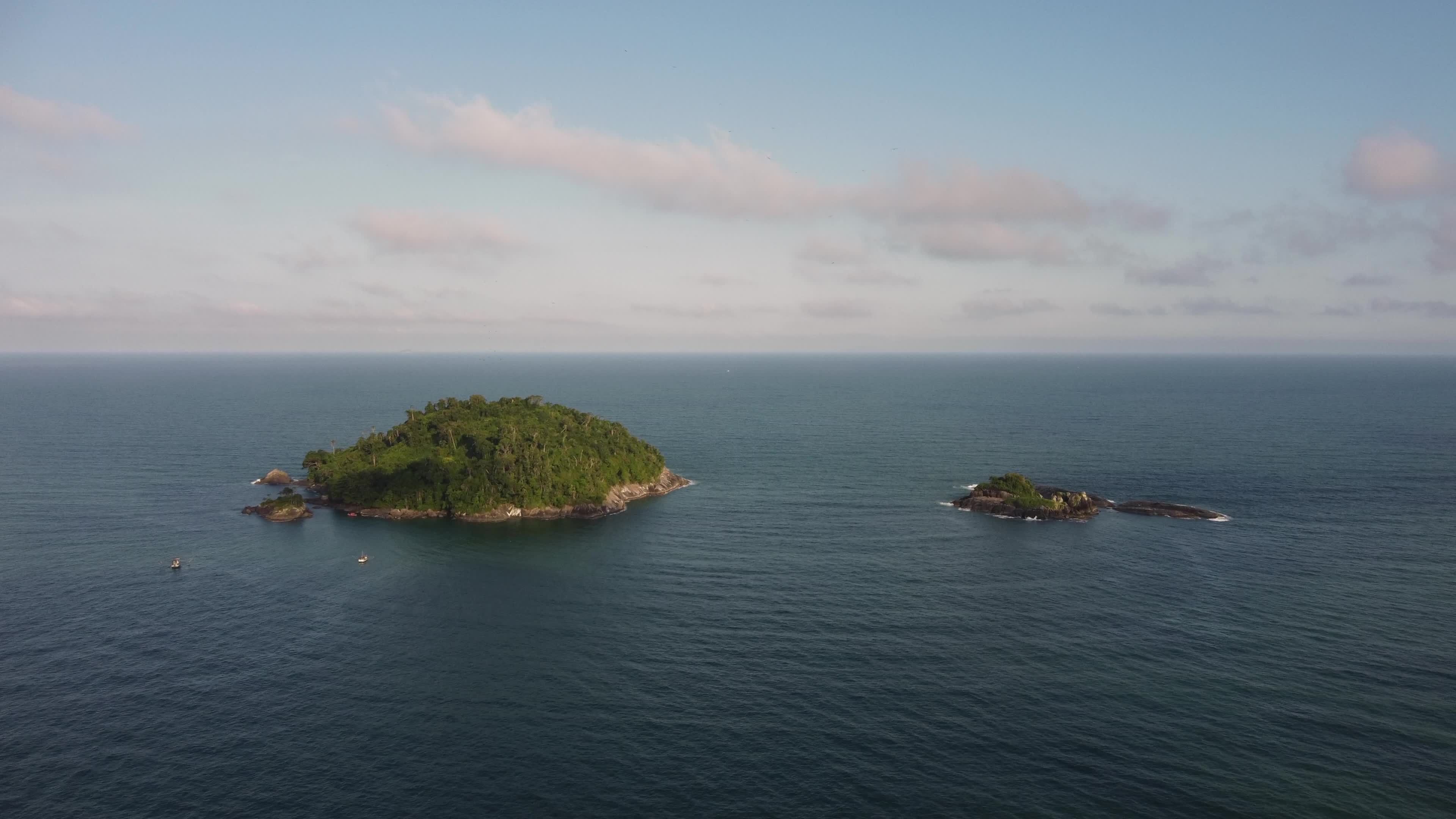 Drone footage of islands in the Atlantic Ocean Free Stock Video Footage ...