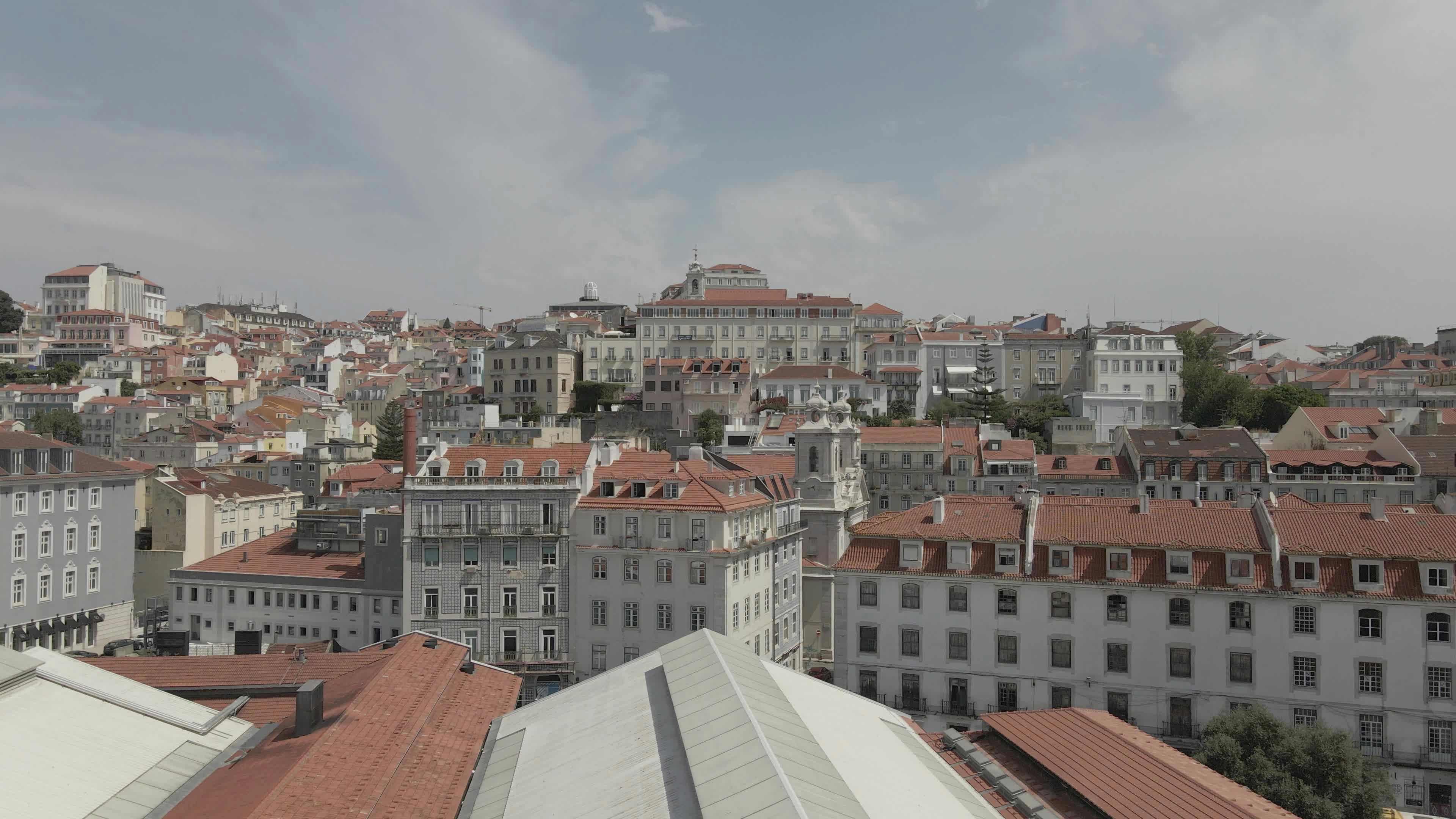 Exploring Lisbon's Iconic Rua Augusta Arch Free Stock Video Footage ...