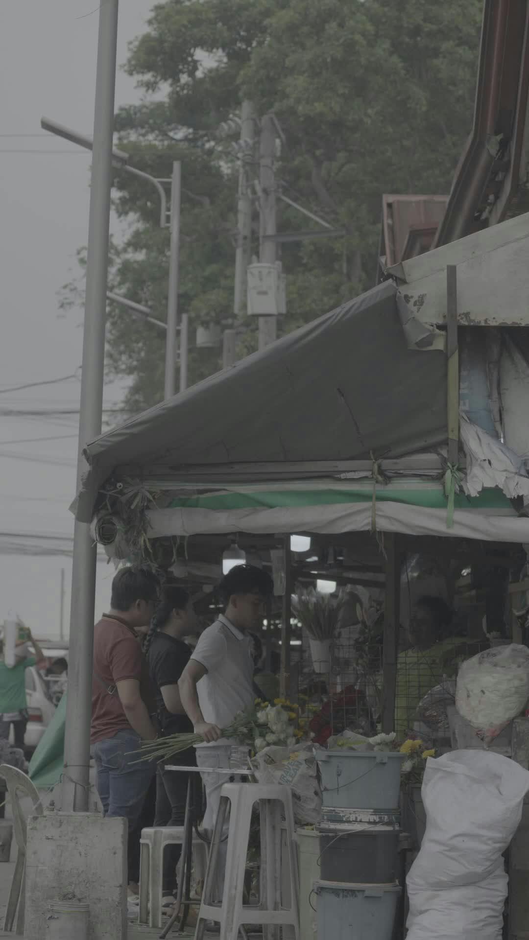 Filipino market street in Tagaytay Philippines Free Stock Video Footage ...