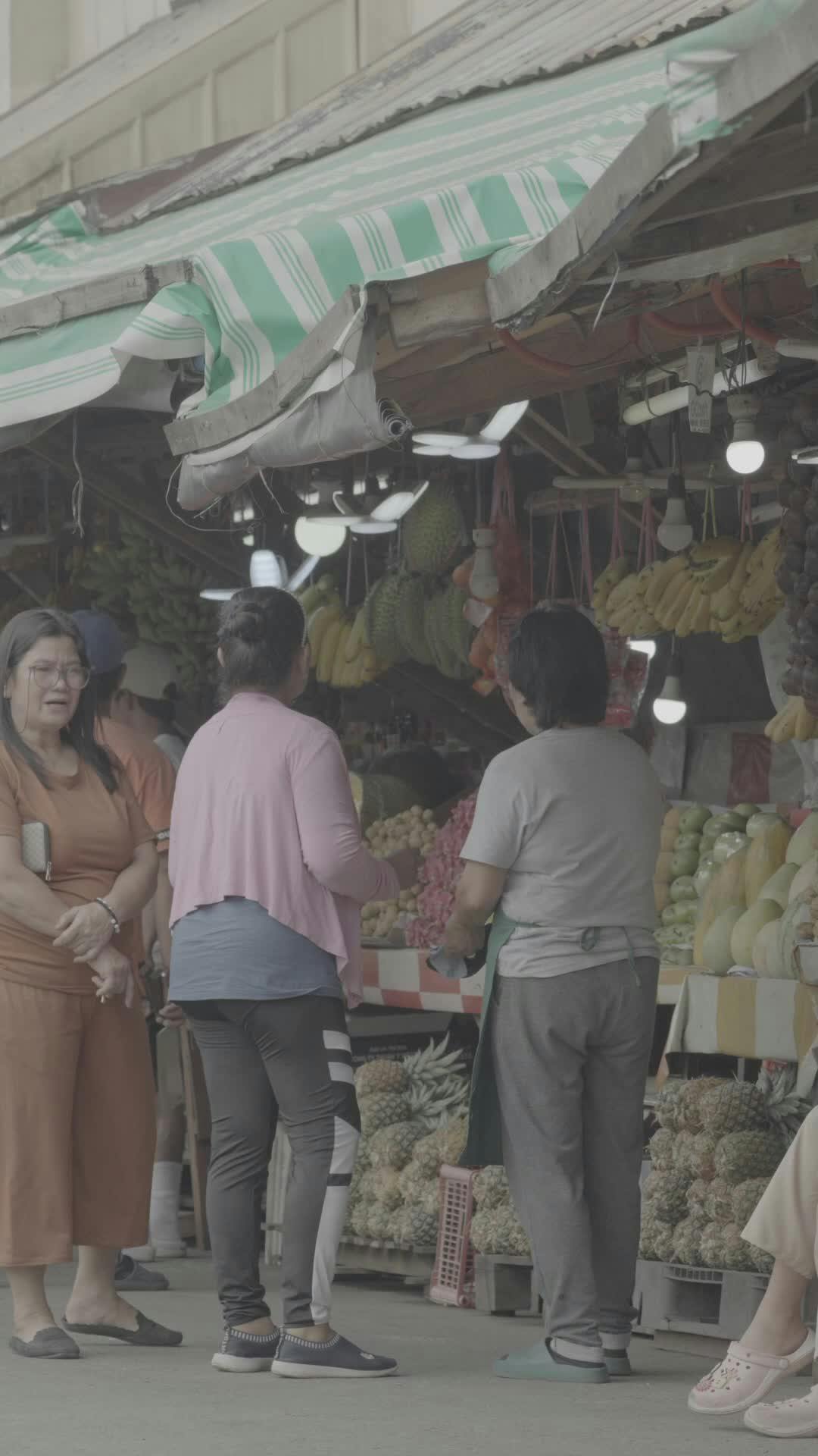 Filipino market street in Tagaytay Philippines Free Stock Video Footage ...