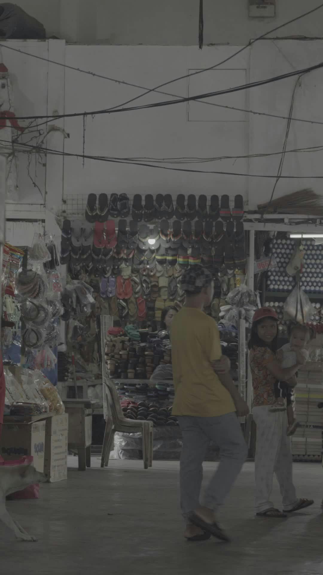 Filipino market street in Tagaytay Philippines Free Stock Video Footage ...