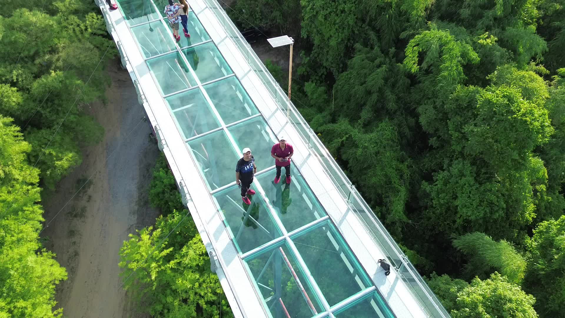 Skywalk and glass bridge Free Stock Video Footage, Royalty-Free 4K & HD ...