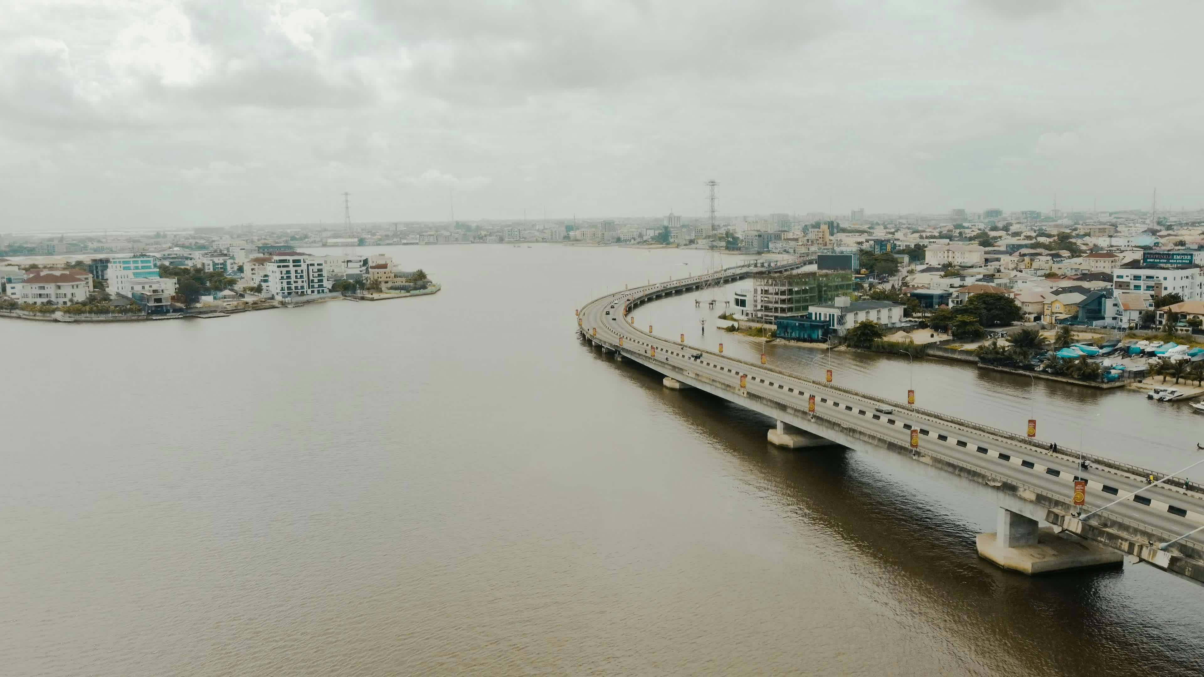 Ikoyi - Lekki Link Bridge, Lagos Nigeria Free Stock Video Footage ...