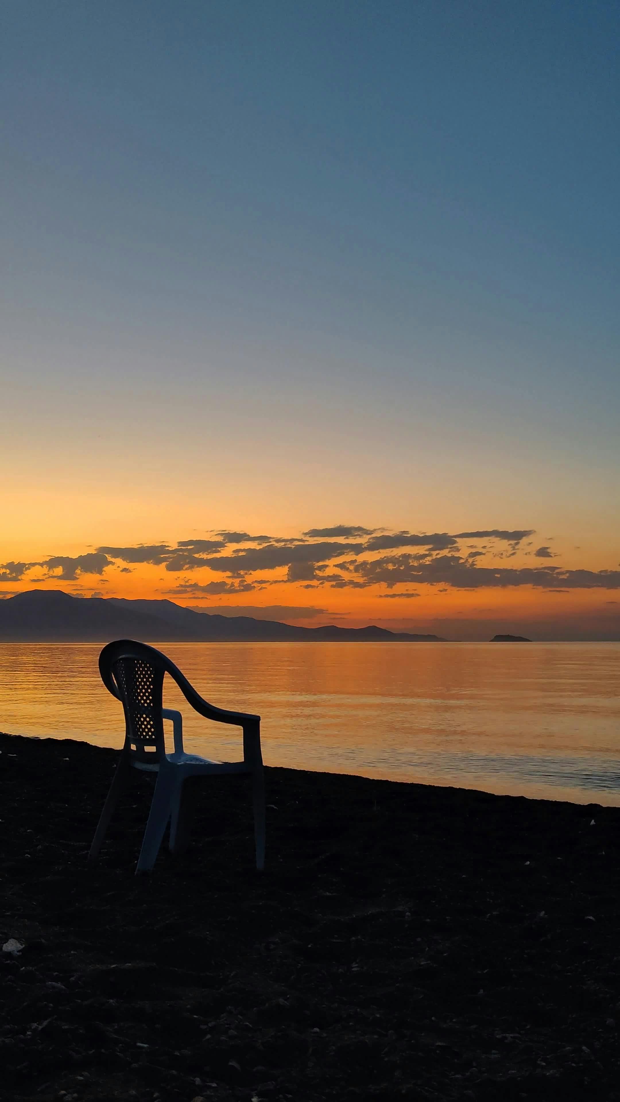 The Beautiful Colors Of Sunset From The Beach Free Stock Video Footage ...