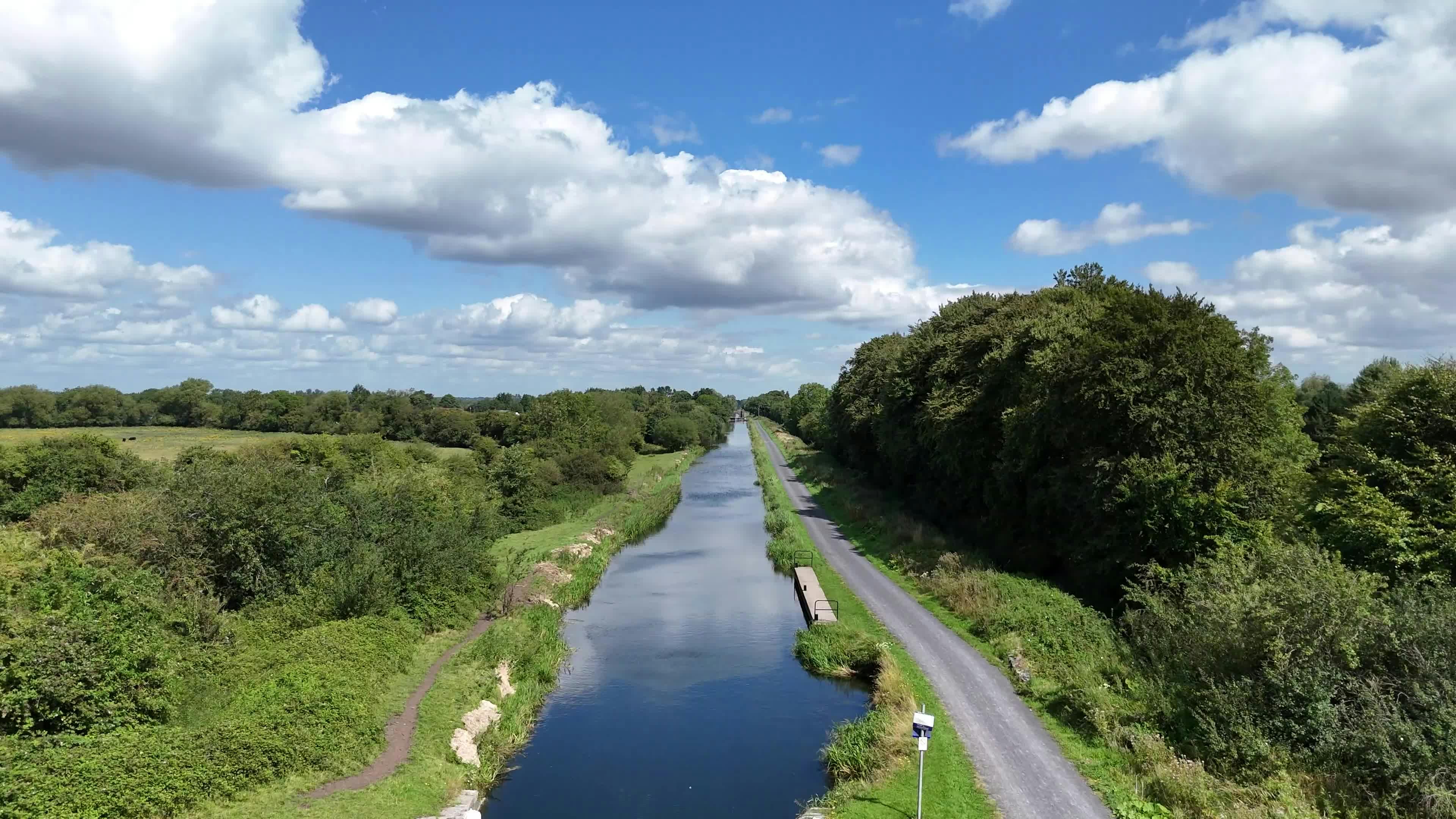 Ireland Canal Free Stock Video Footage, Royalty-Free 4K & HD Video Clip