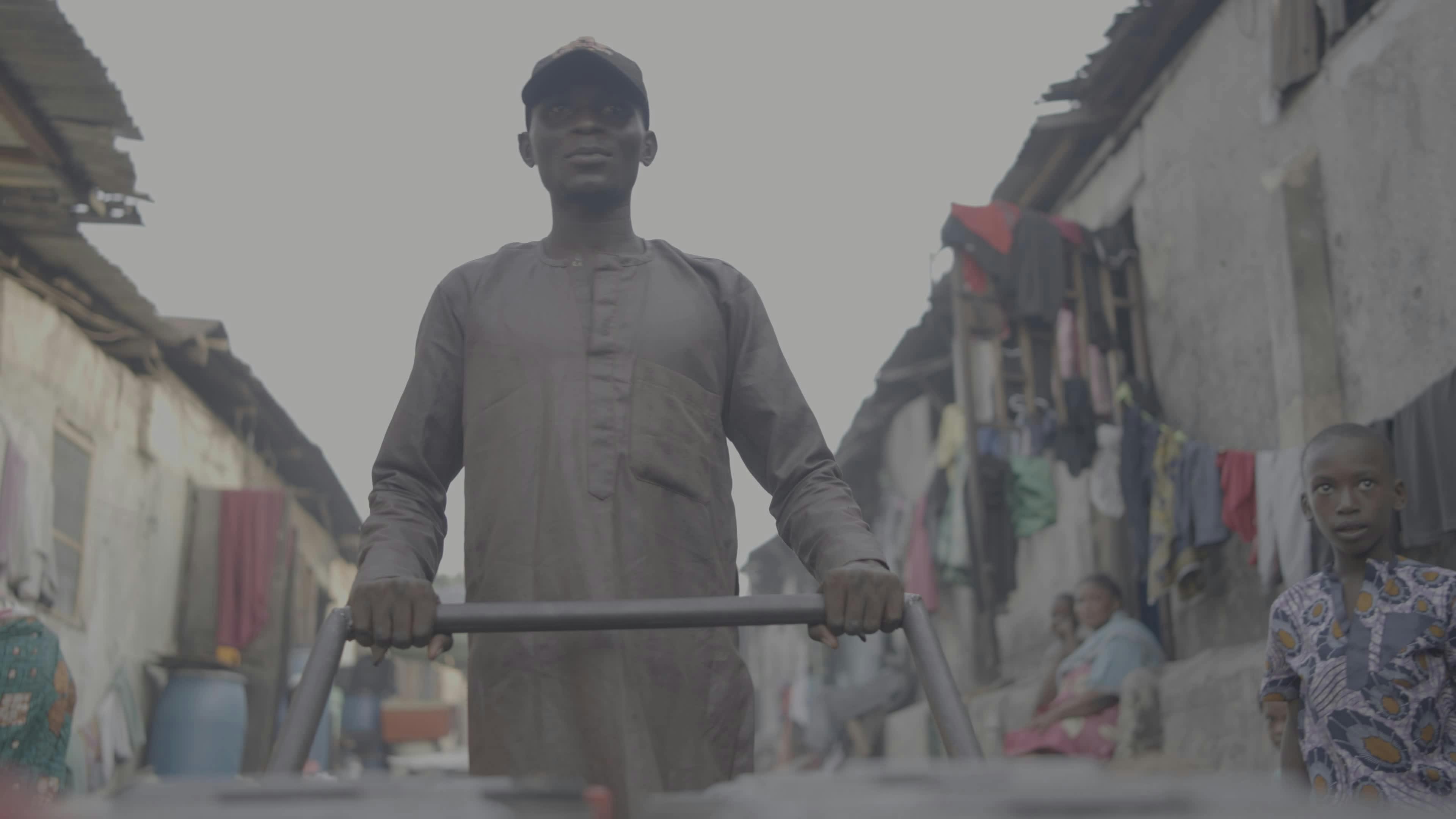 Hausa Water pusher also known as Meruwa or Danagaruwa Free Stock Video ...