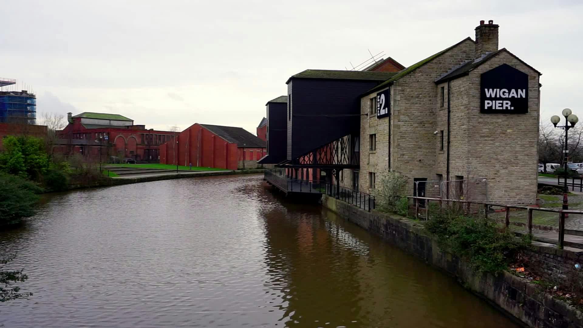Wigan Pier Free Stock Video Footage, Royalty-Free 4K & HD Video Clip