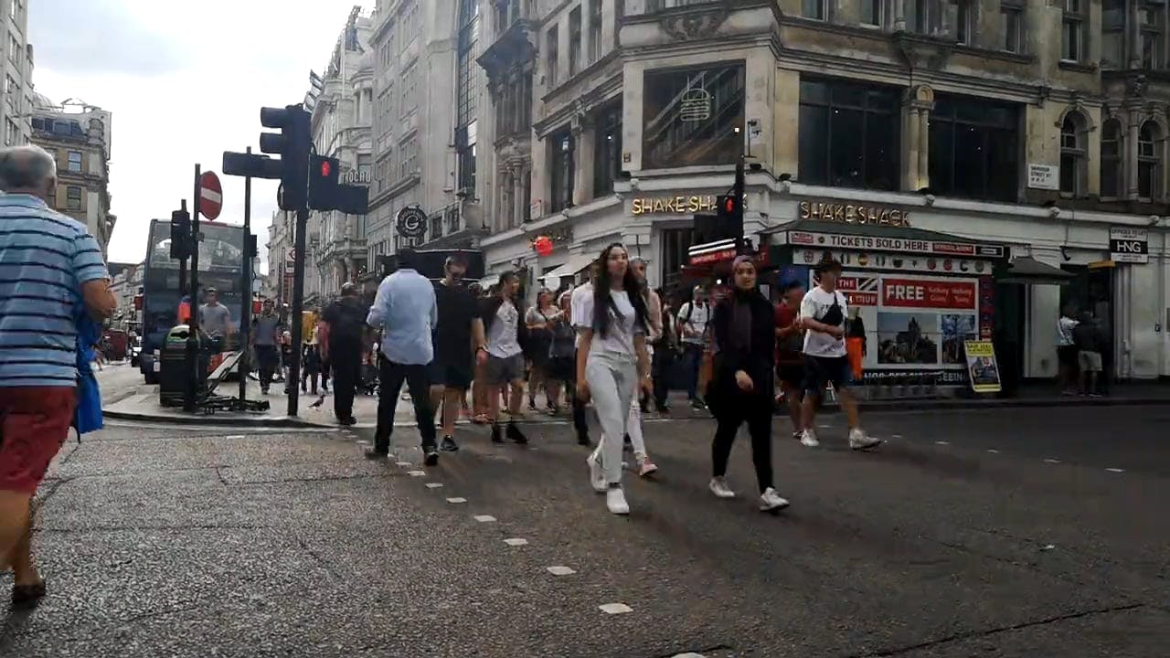People On The Street In London · Free Stock Video