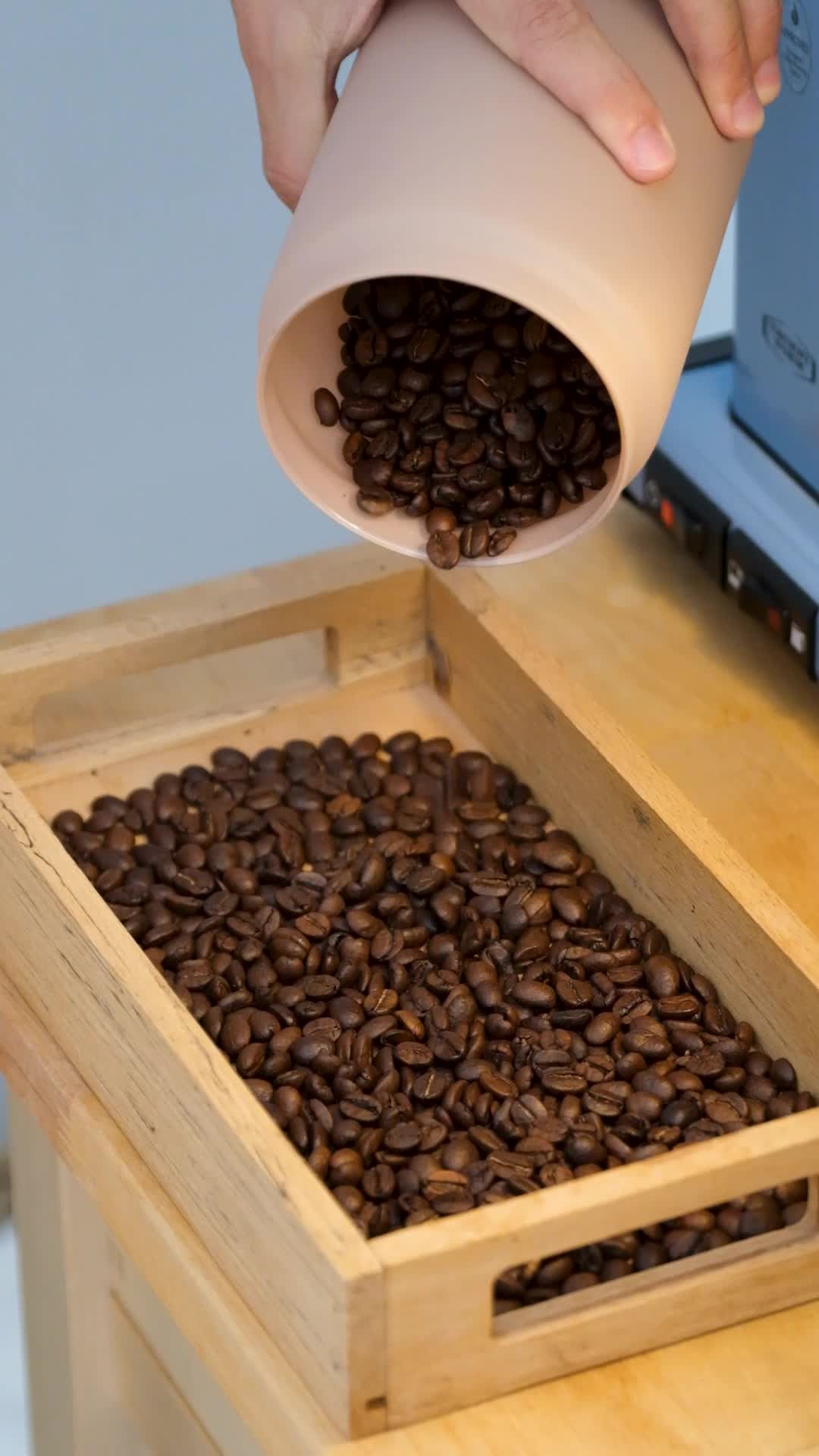 A Person Pouring Brewed Coffee into a Cup Free Stock Video Footage ...