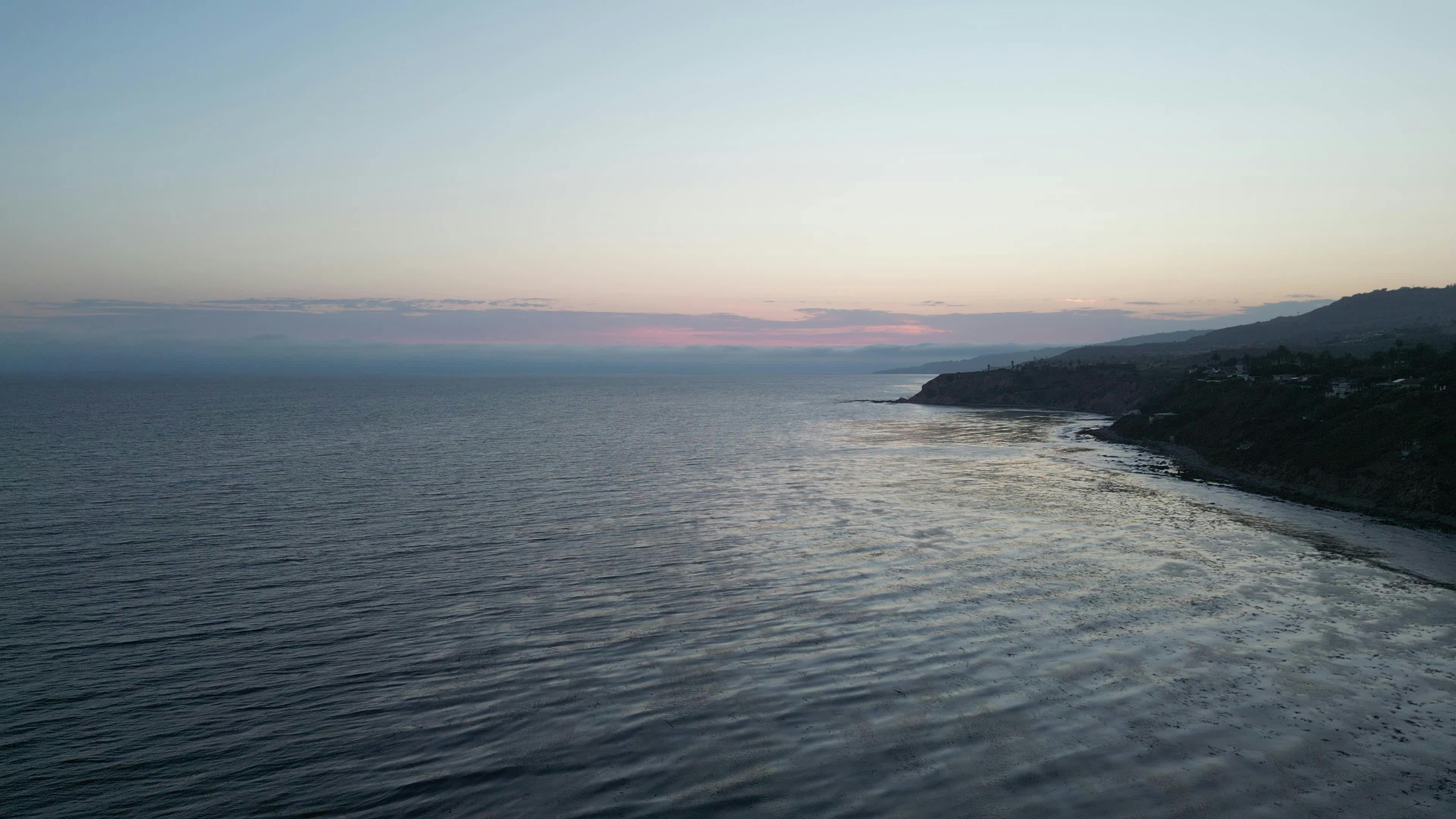 Breathtaking Sunrise Over California Beach Free Stock Video Footage ...