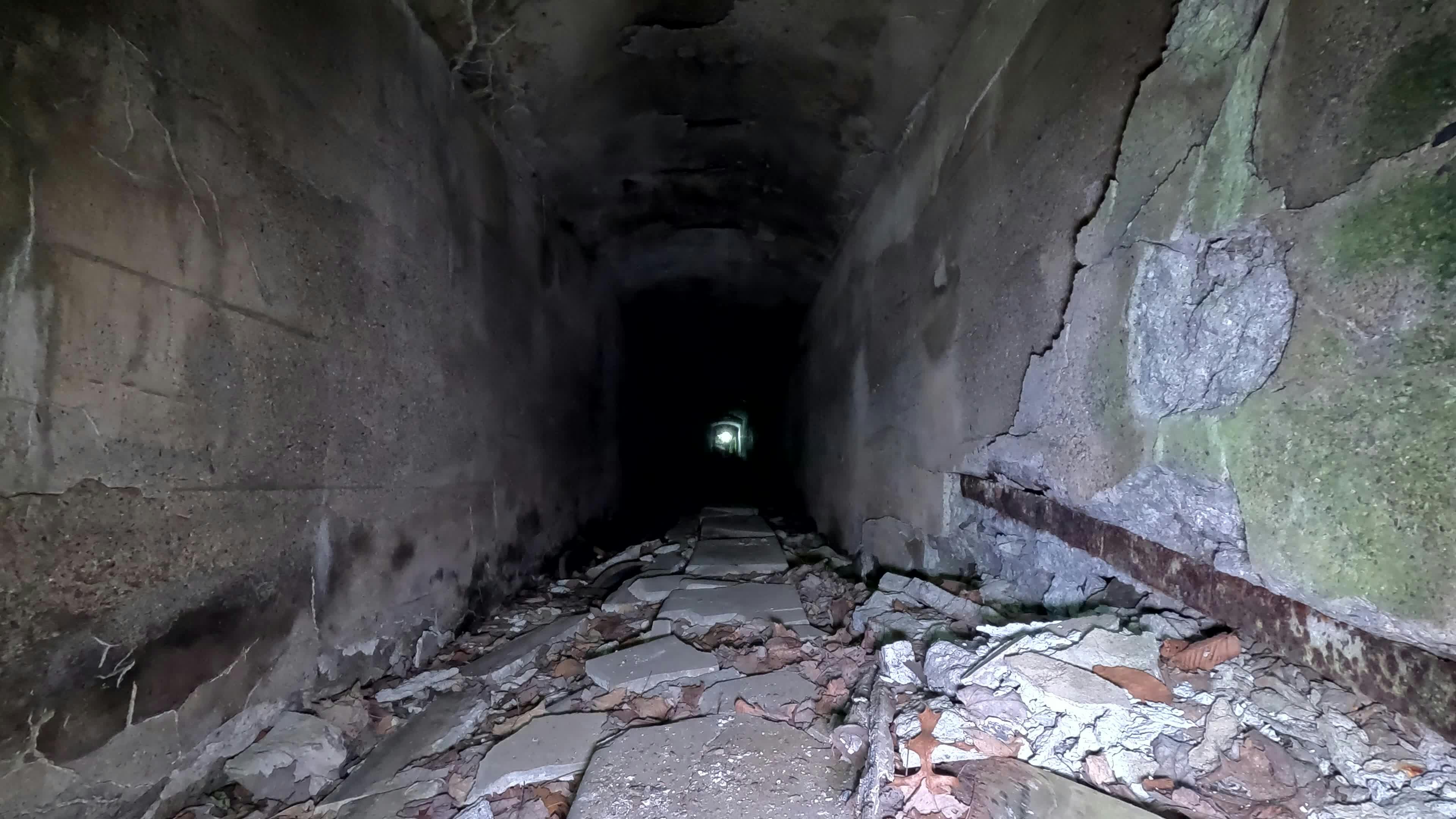 Horror tunnel, creepy undergrounds Free Stock Video Footage, Royalty ...