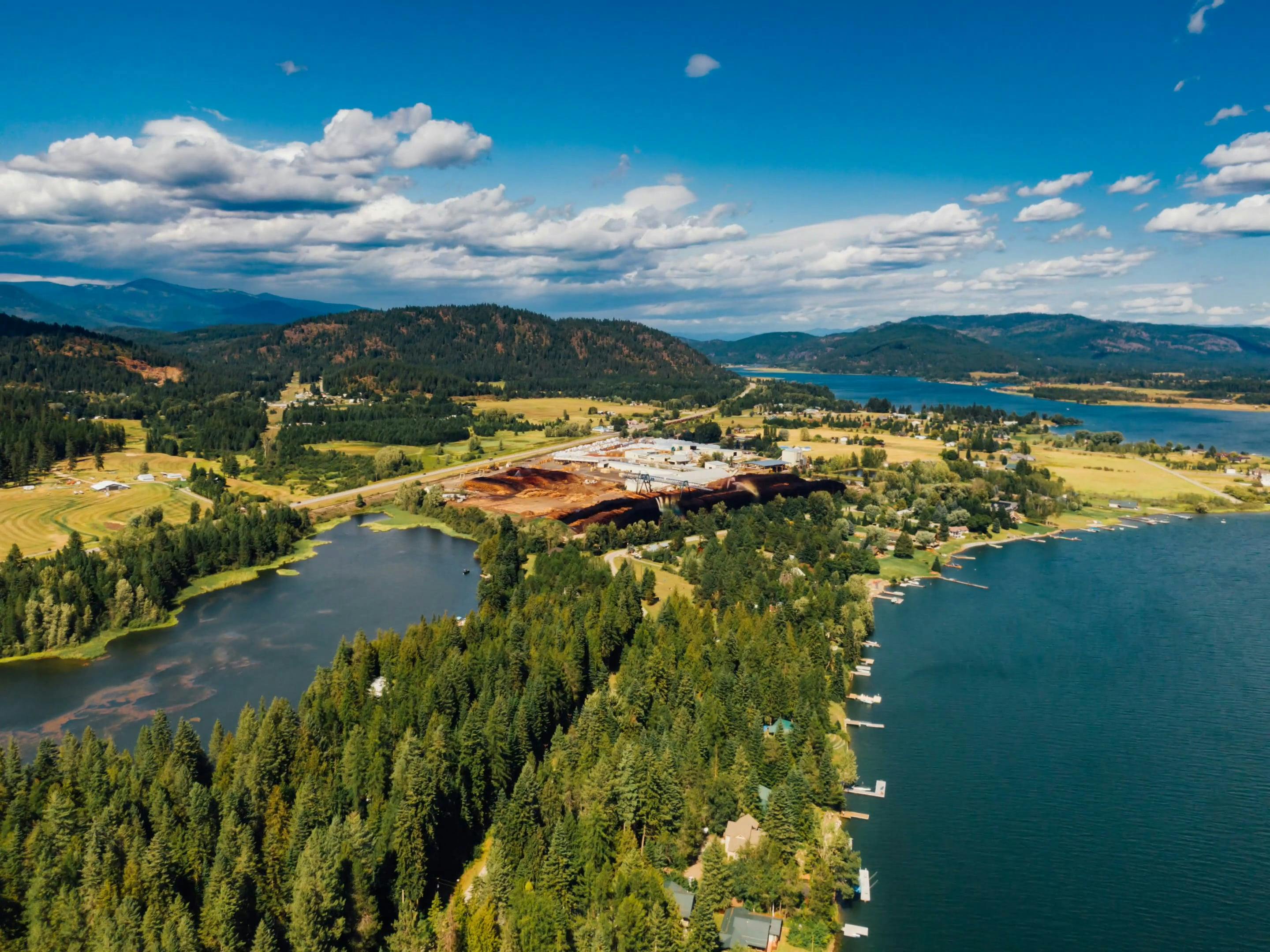 The Lumber Yard In A Community Free Stock Video Footage, Royalty-Free ...