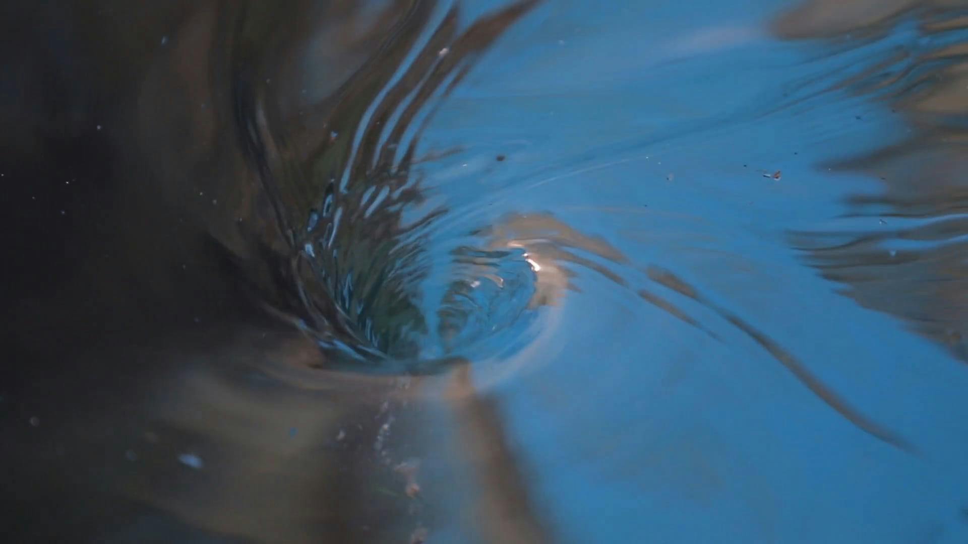 Liquid Moves In A Spiral Motion · Free Stock Video