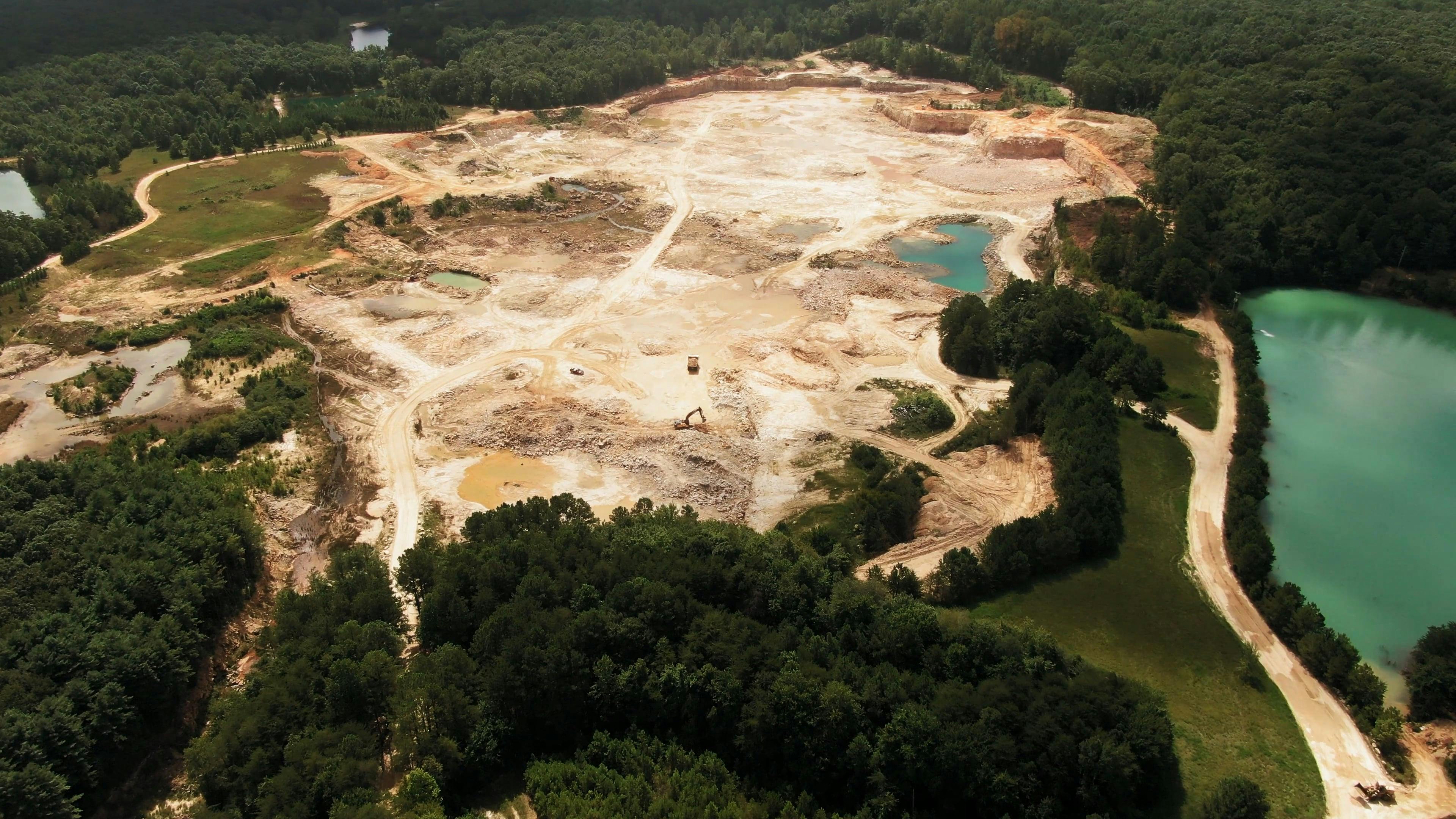 Land Clearing In A Forested Area · Free Stock Video