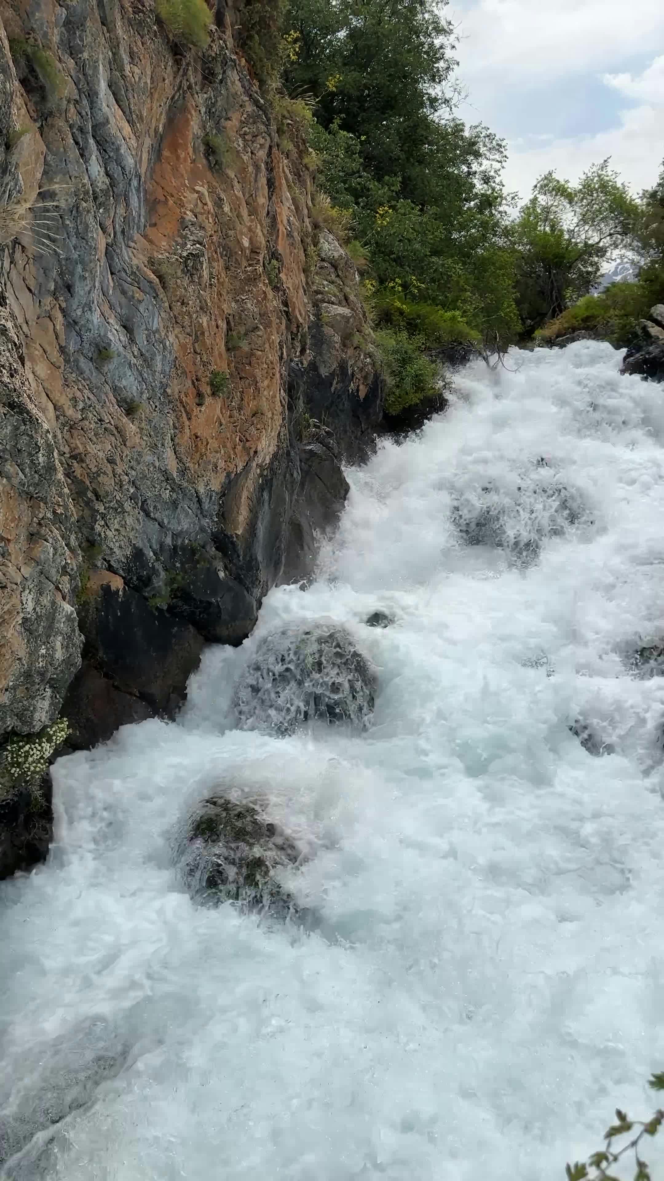 Waterfalls Falling over Rocks Free Stock Video Footage, Royalty-Free 4K ...