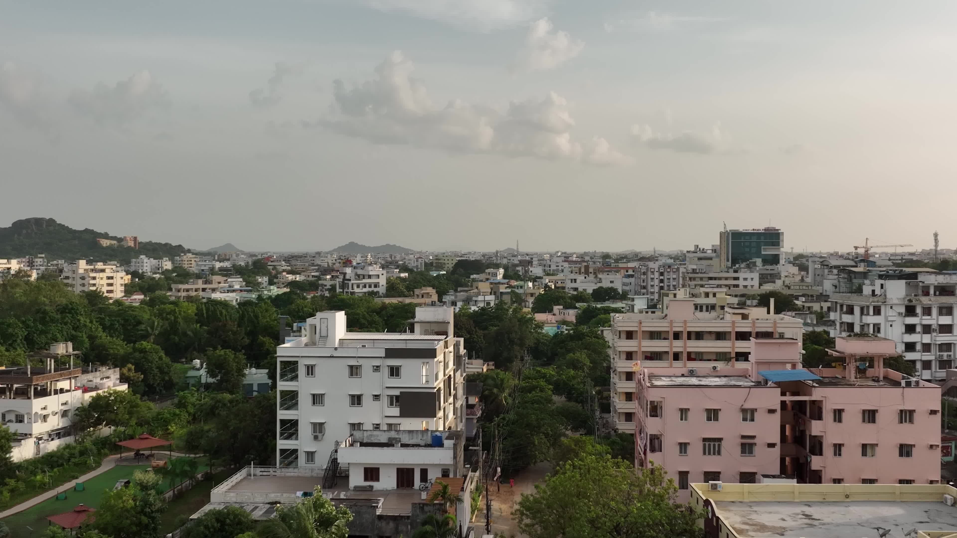 Hanmakonda Arial View | Dron Visuvals Free Stock Video Footage, Royalty ...