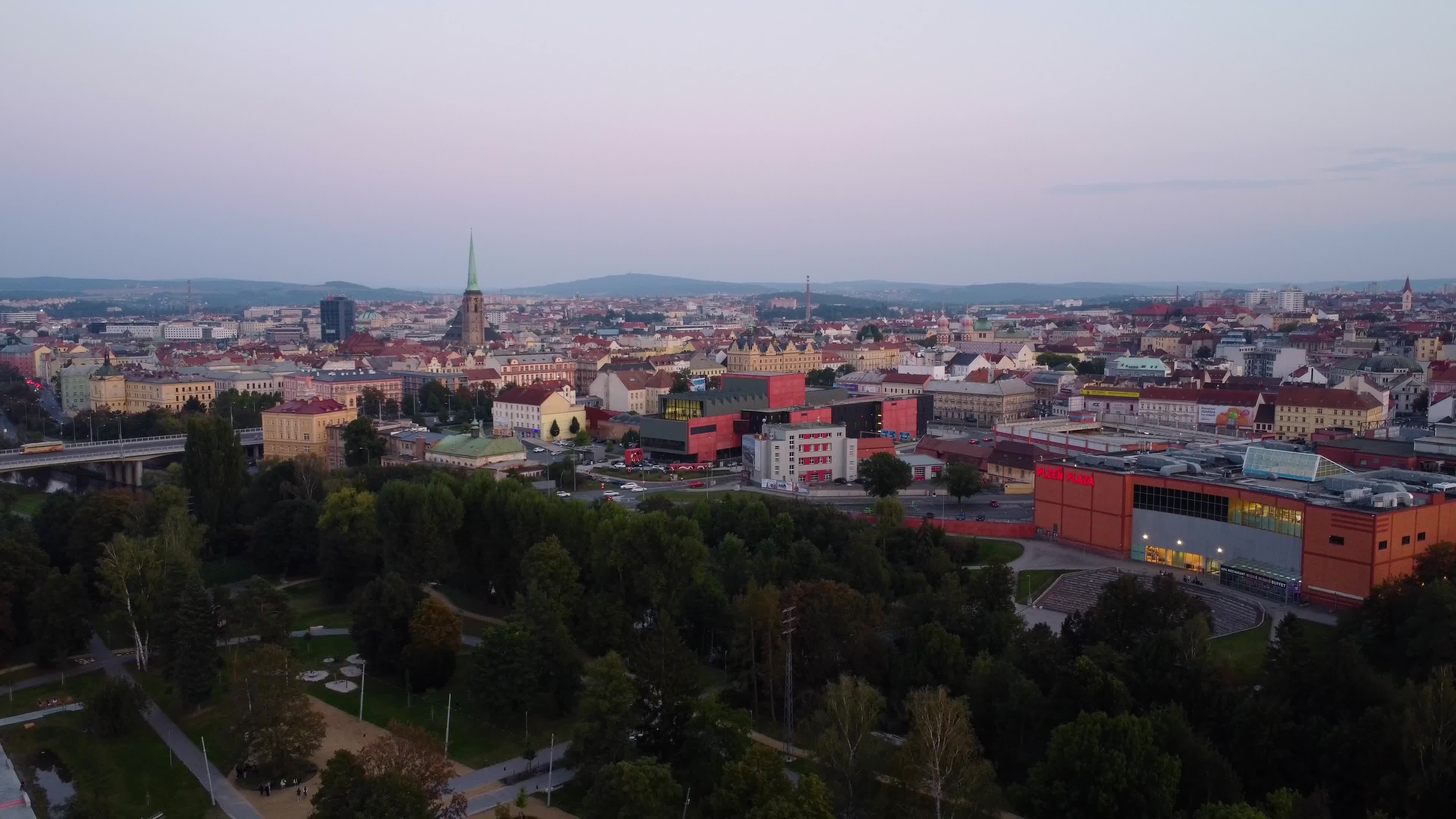 Pilsen Sunset Free Stock Video Footage, Royalty-Free 4K & HD Video Clip