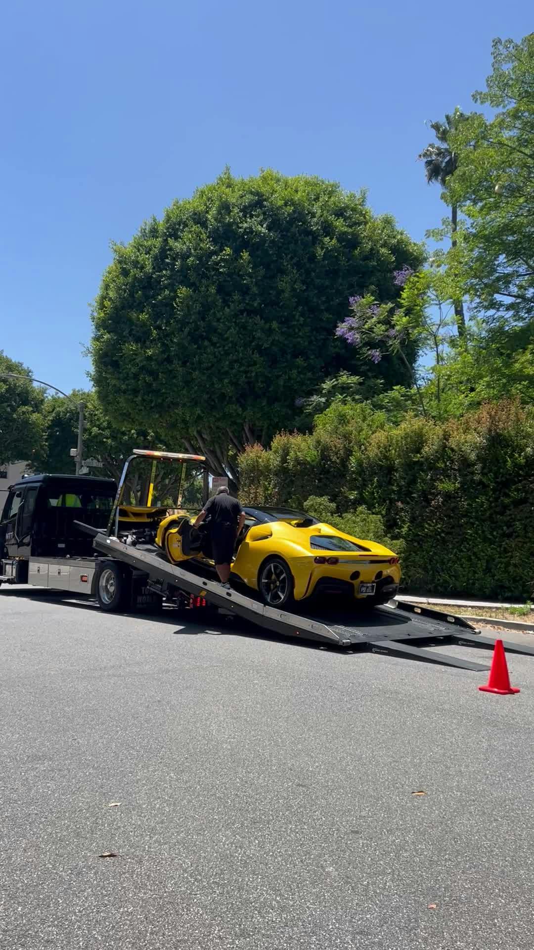 Yellow Ferrari Car Videos, Download The BEST Free 4k Stock Video ...