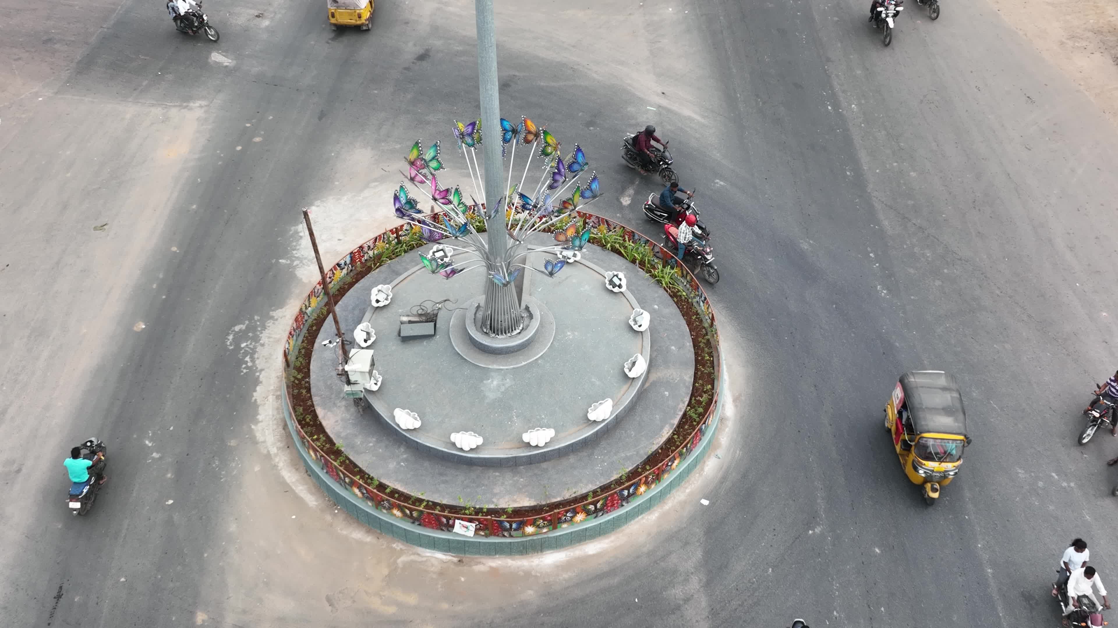 warangal city designe Centre Road Free Stock Video Footage, Royalty ...