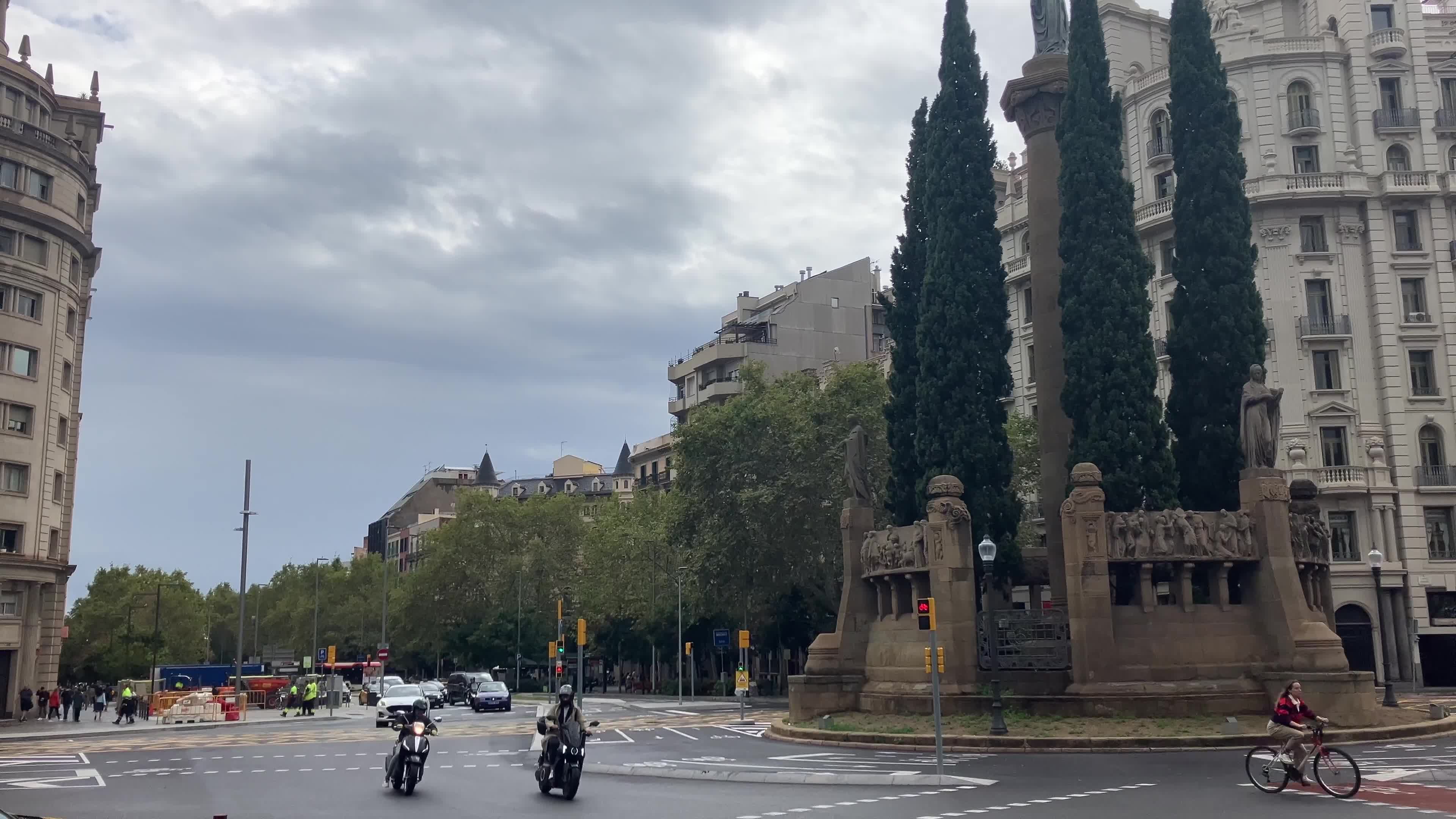 Time Lapse Video Shot of Busy City Streets Free Stock Video Footage ...